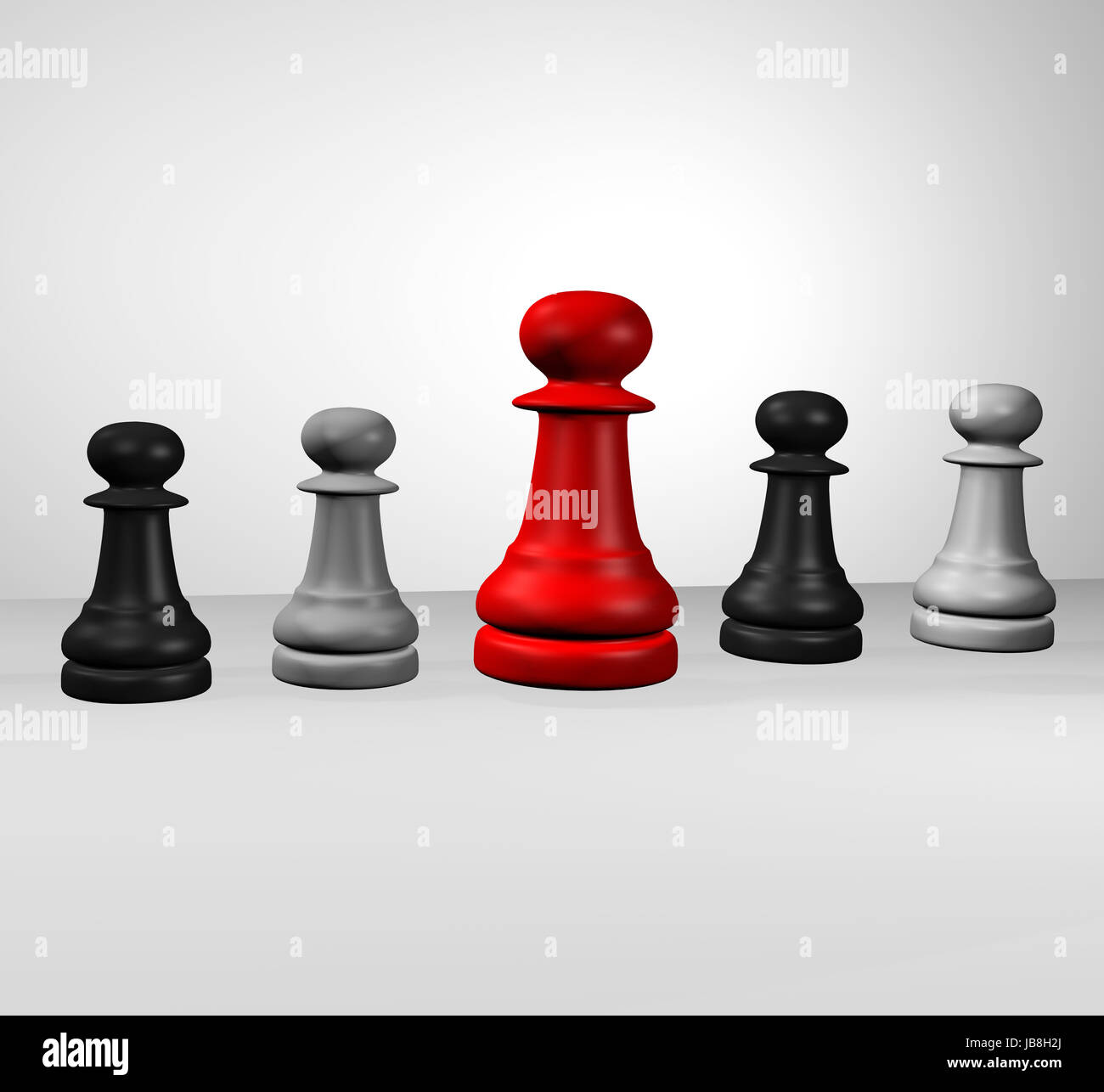 Figures of the famous game chess Stock Photo - Alamy