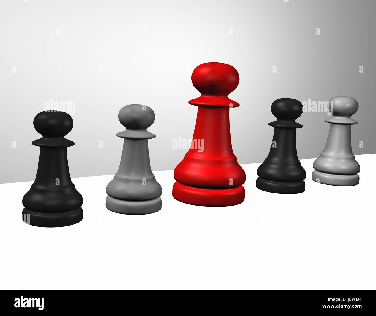 Figures of the famous game chess Stock Photo - Alamy