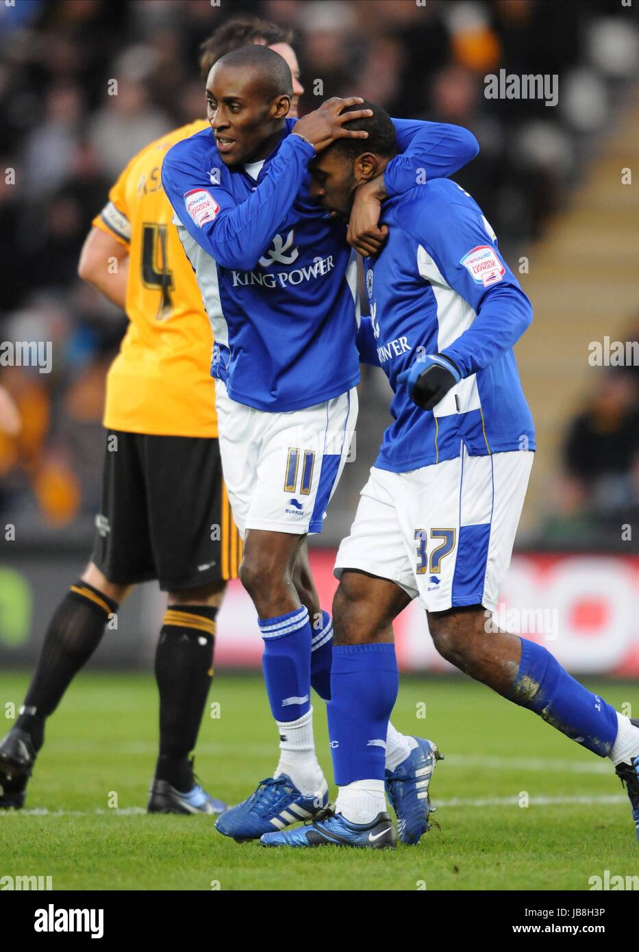 LLOYD DYER & DARIUS VASSELL HULL V LEICESTER CITY KC STADIUM HULL ...