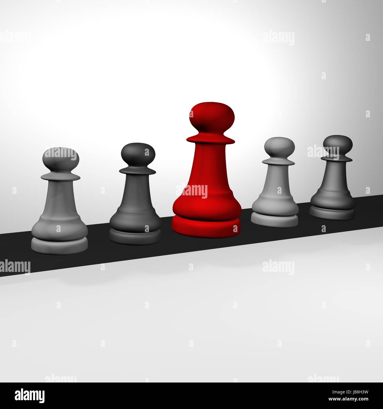 Figures of the famous game chess Stock Photo - Alamy