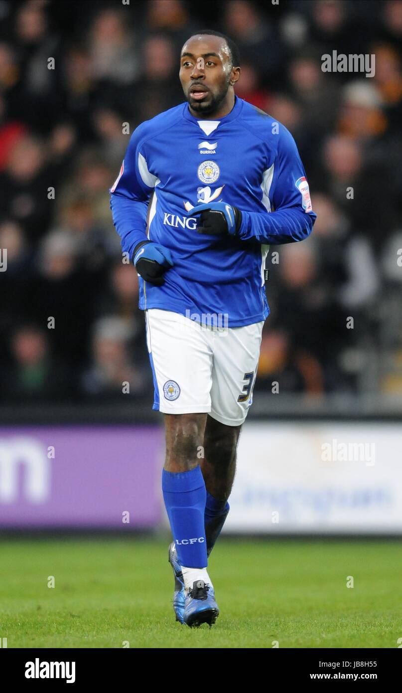 DARIUS VASSELL LEICESTER CITY FC LEICESTER CITY FC KC STADIUM HULL ...