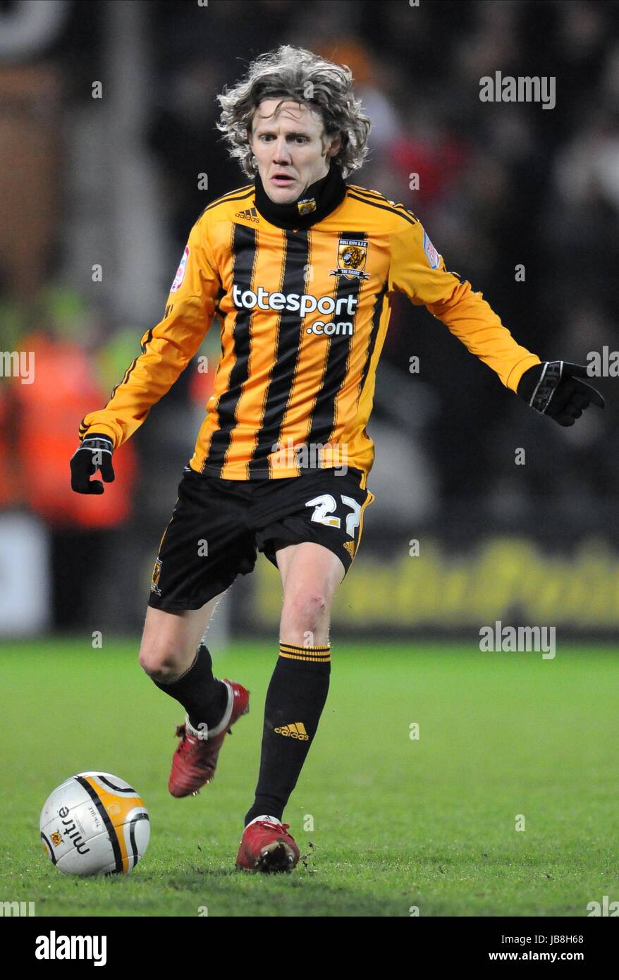 JIMMY BULLARD HULL CITY FC HULL CITY FC KC STADIUM HULL ENGLAND 01 ...
