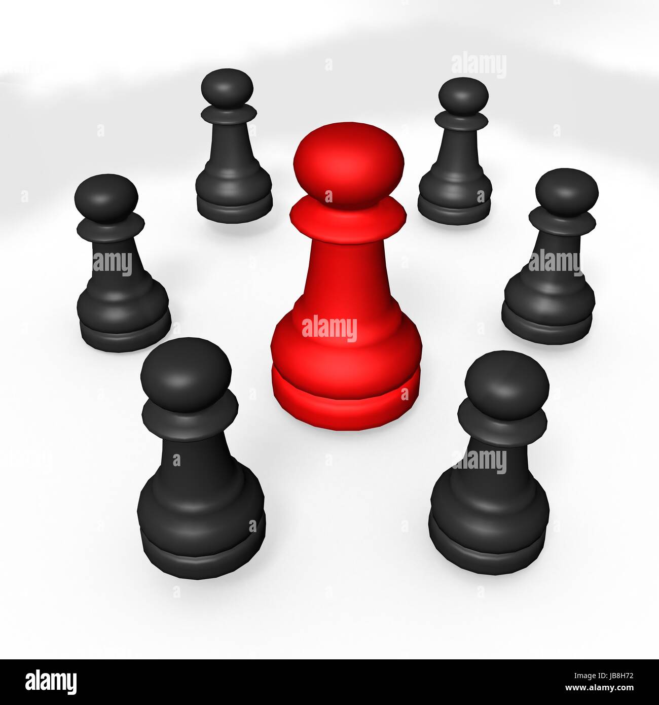 Figures of the famous game chess Stock Photo - Alamy