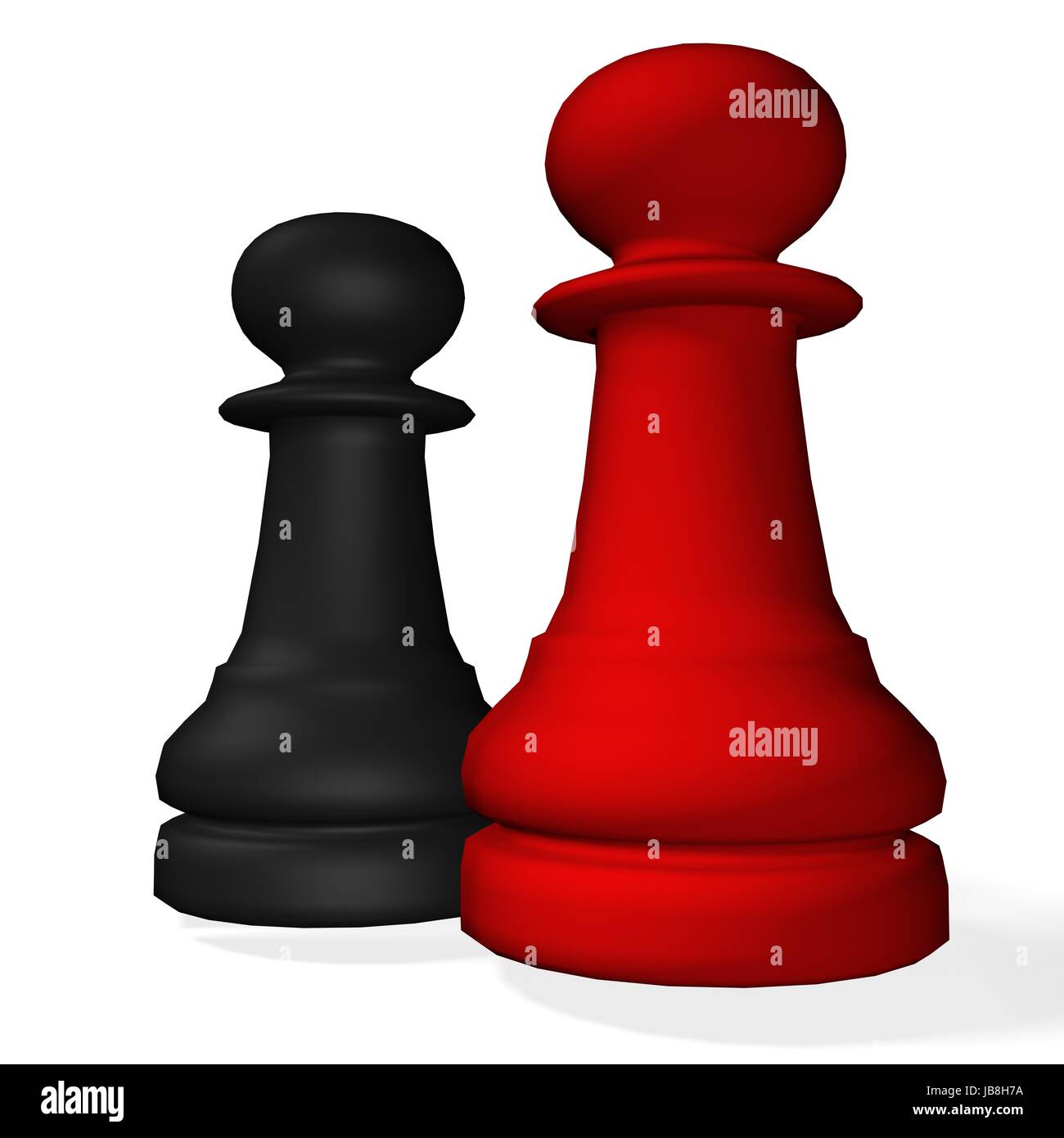 Figures of the famous game chess Stock Photo - Alamy