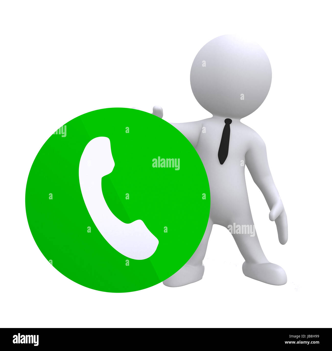 High Class rendered figure for perfect message transportation Stock ...