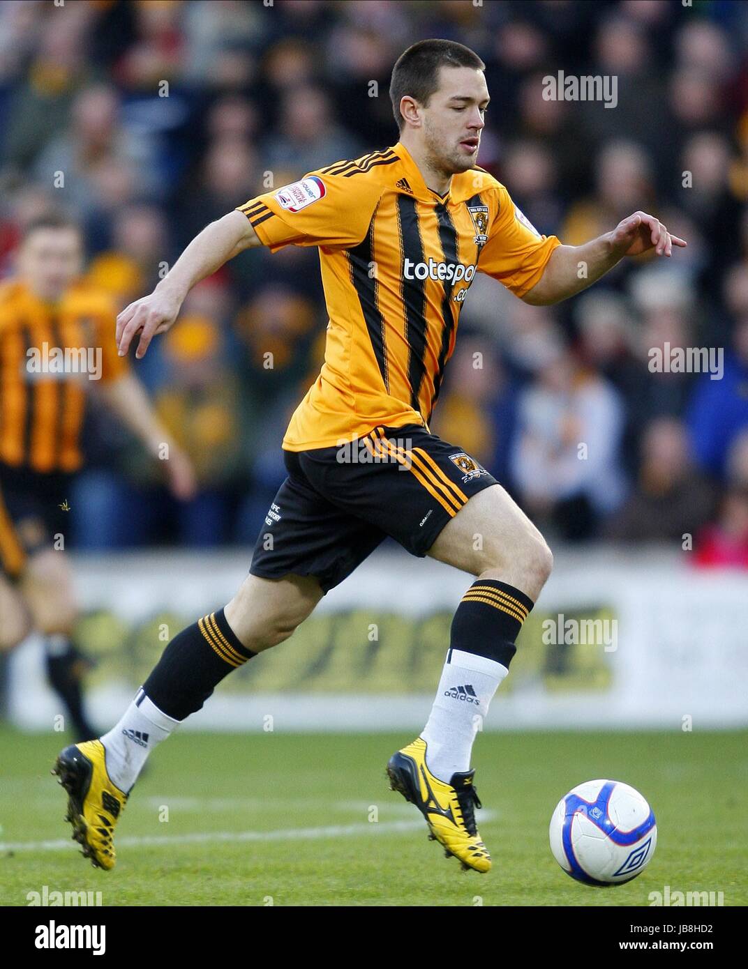 MATTY FRYATT HULL CITY FC HULL CITY FC KC STADIUM HULL ENGLAND 08 ...