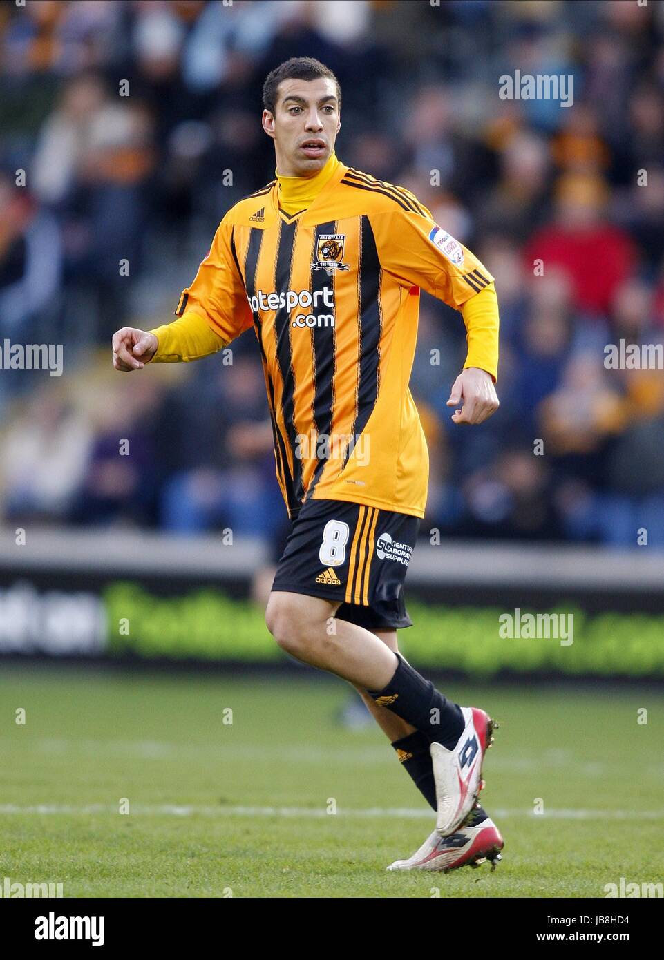 JAMES HARPER HULL CITY FC HULL CITY FC KC STADIUM HULL ENGLAND 08 ...