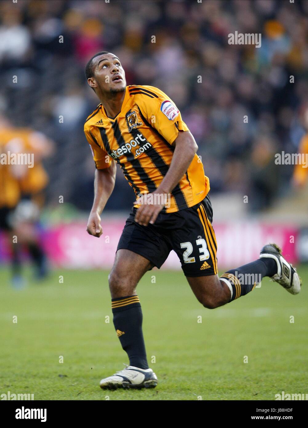 JAY SIMPSON HULL CITY FC HULL CITY FC KC STADIUM HULL ENGLAND 08 ...