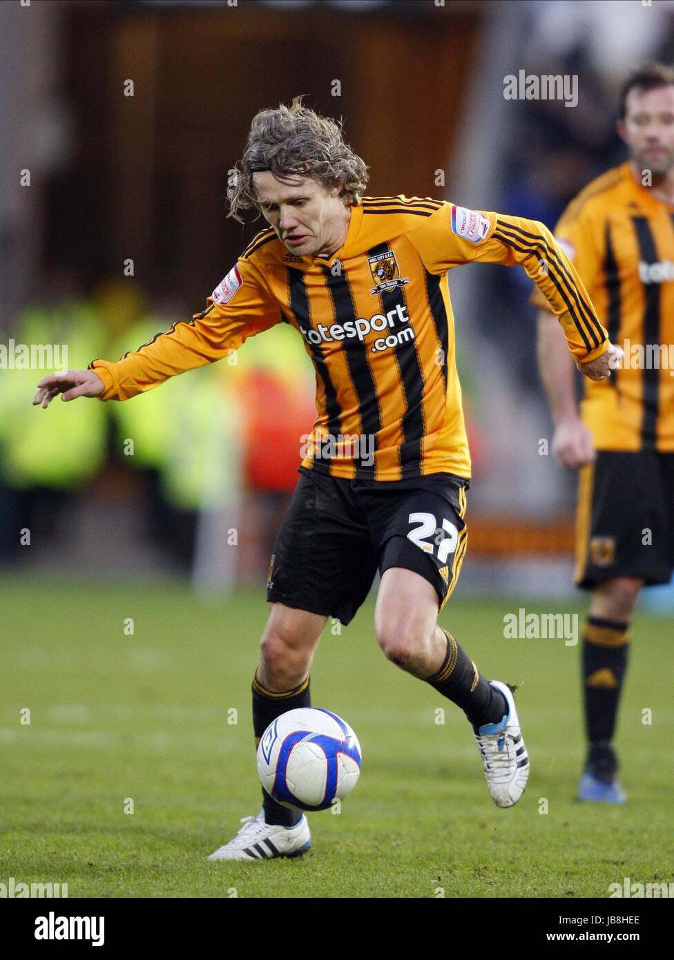 JIMMY BULLARD HULL CITY FC HULL CITY FC KC STADIUM HULL ENGLAND 08 ...