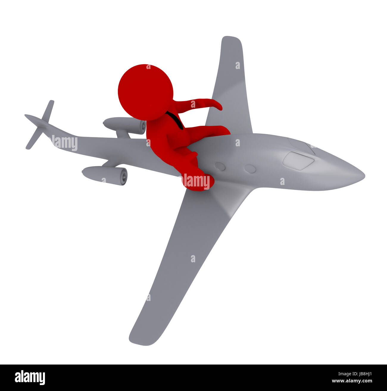 Aircraft flying high Cut Out Stock Images & Pictures - Alamy