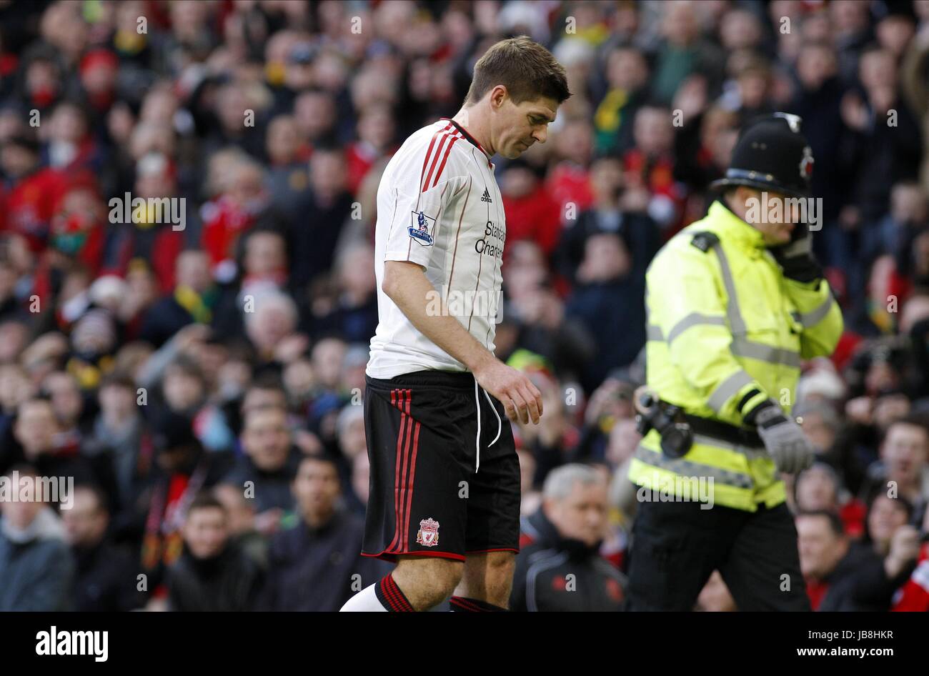 STEVEN GERRARD IS SENT OFF MANCHESTER UNITED V LIV MANCHESTER UNITED V ...