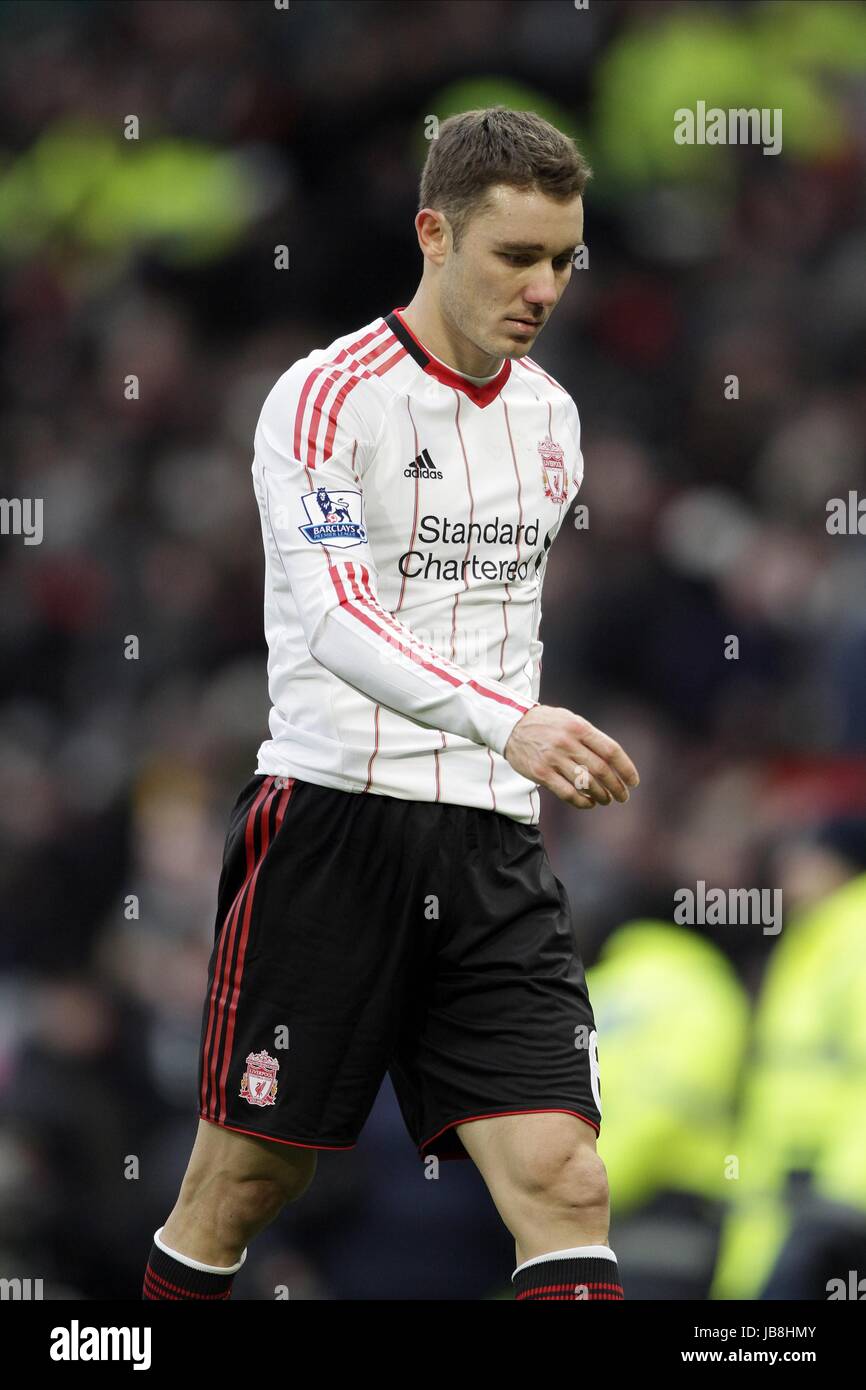 FABIO AURELIO LIVERPOOL FC LIVERPOOL FC OLD TRAFFORD MANCHESTER ENGLAND ...