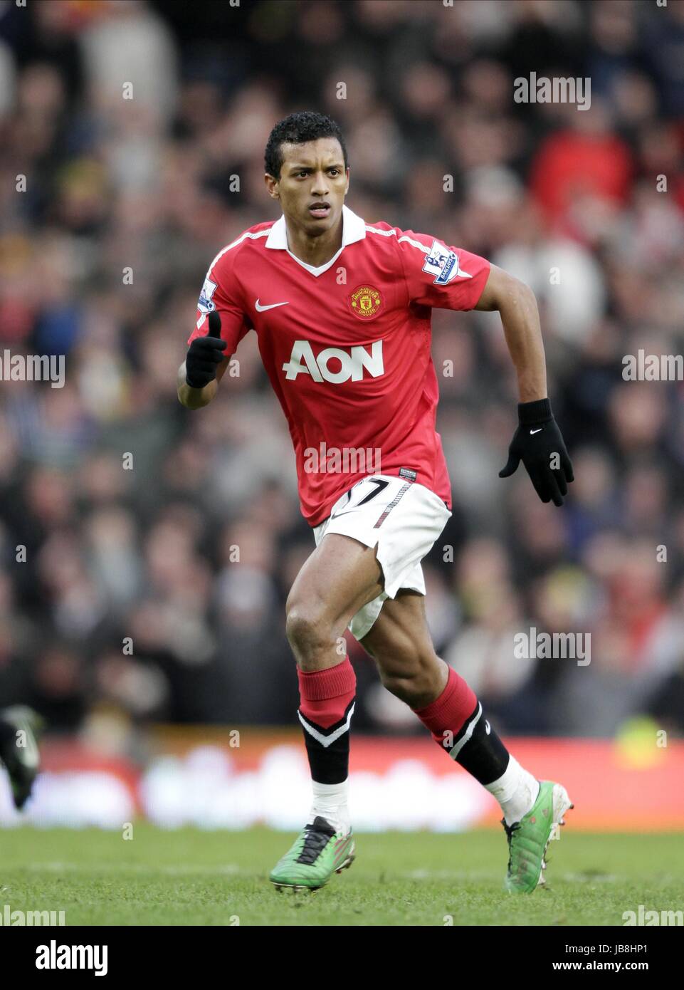 NANI MANCHESTER UNITED FC MANCHESTER UNITED FC OLD TRAFFORD MANCHESTER ...