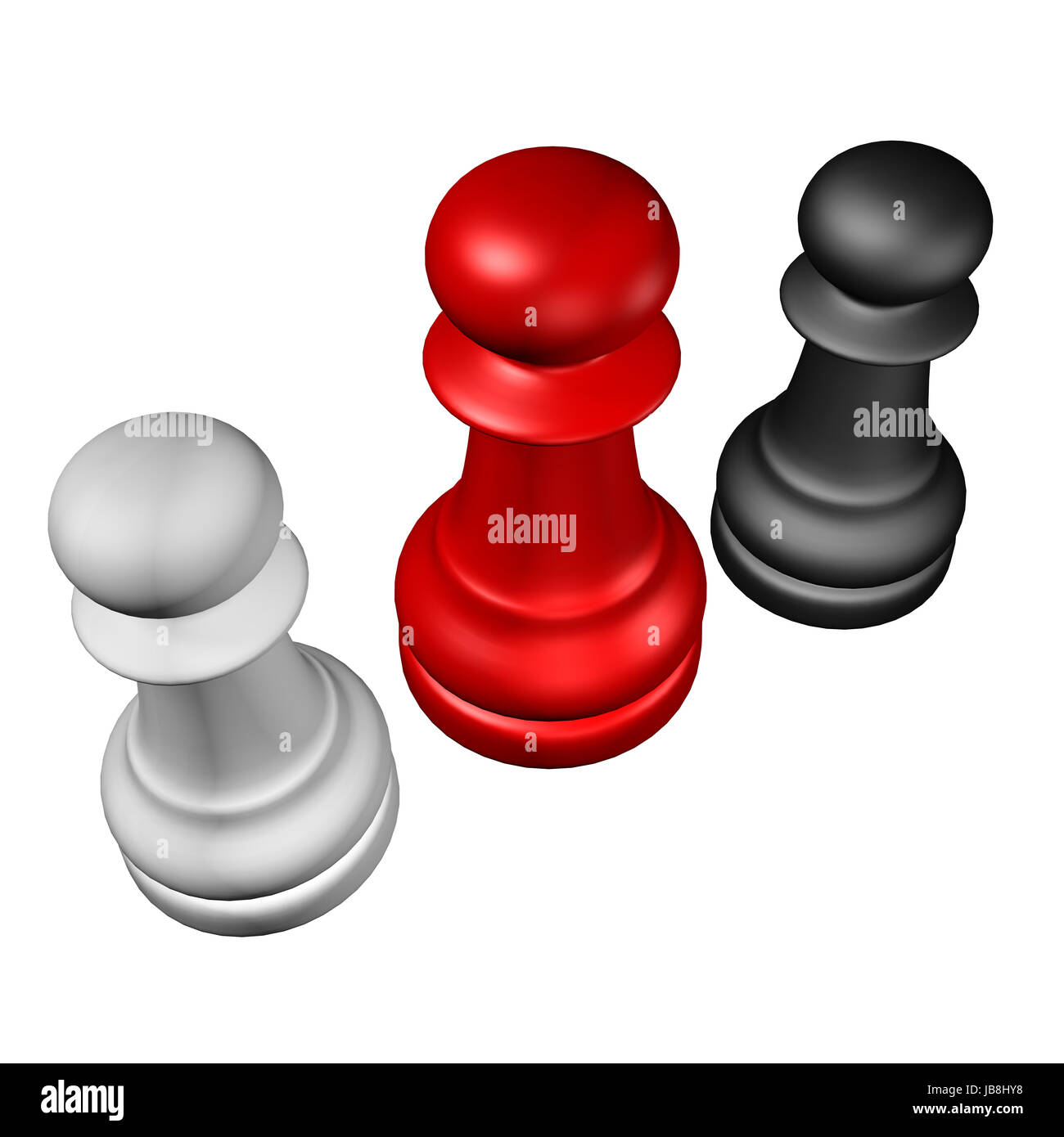 Figures of the famous game chess Stock Photo - Alamy