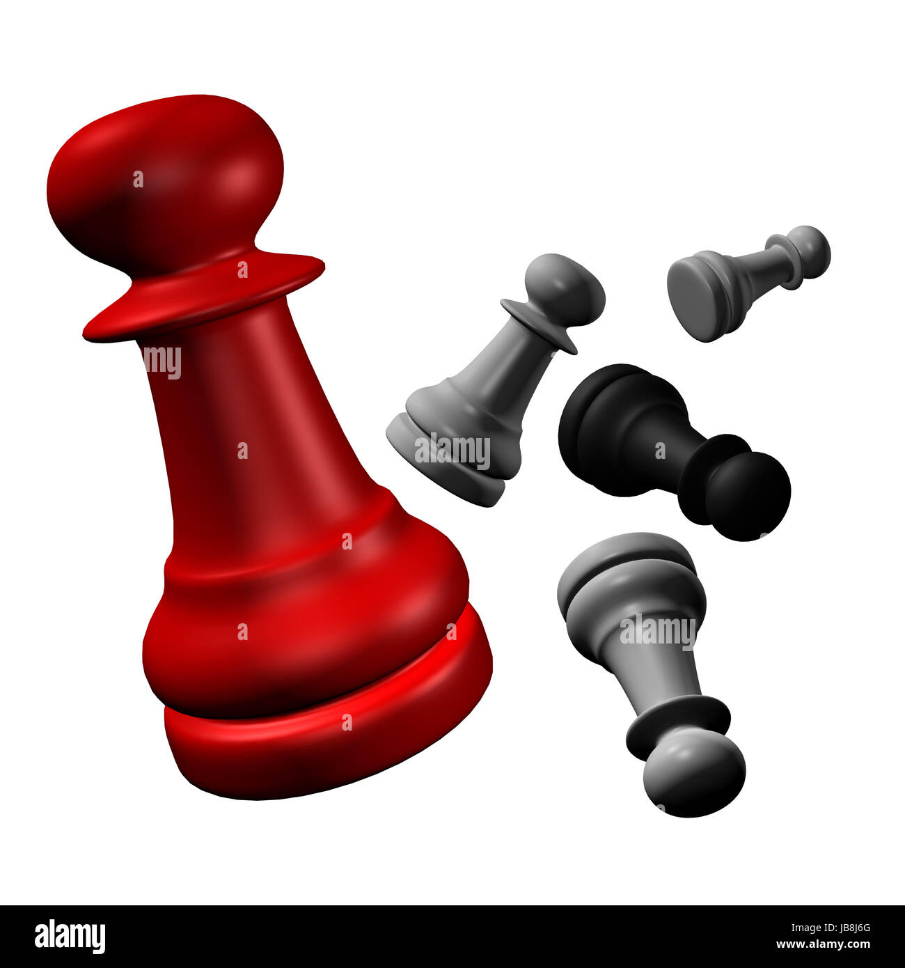 High Class rendered figure for perfect message transportation Stock ...