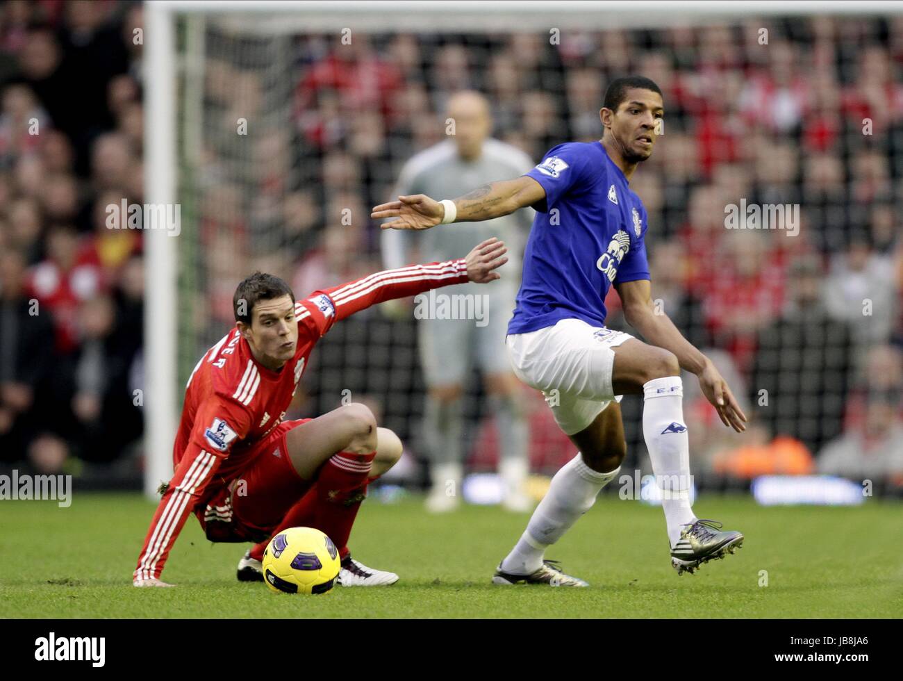 JERMAINE BECKFORD DANIEL AGGER LIVERPOOL V EVERTON LIVERPOOL V EVERTON ...