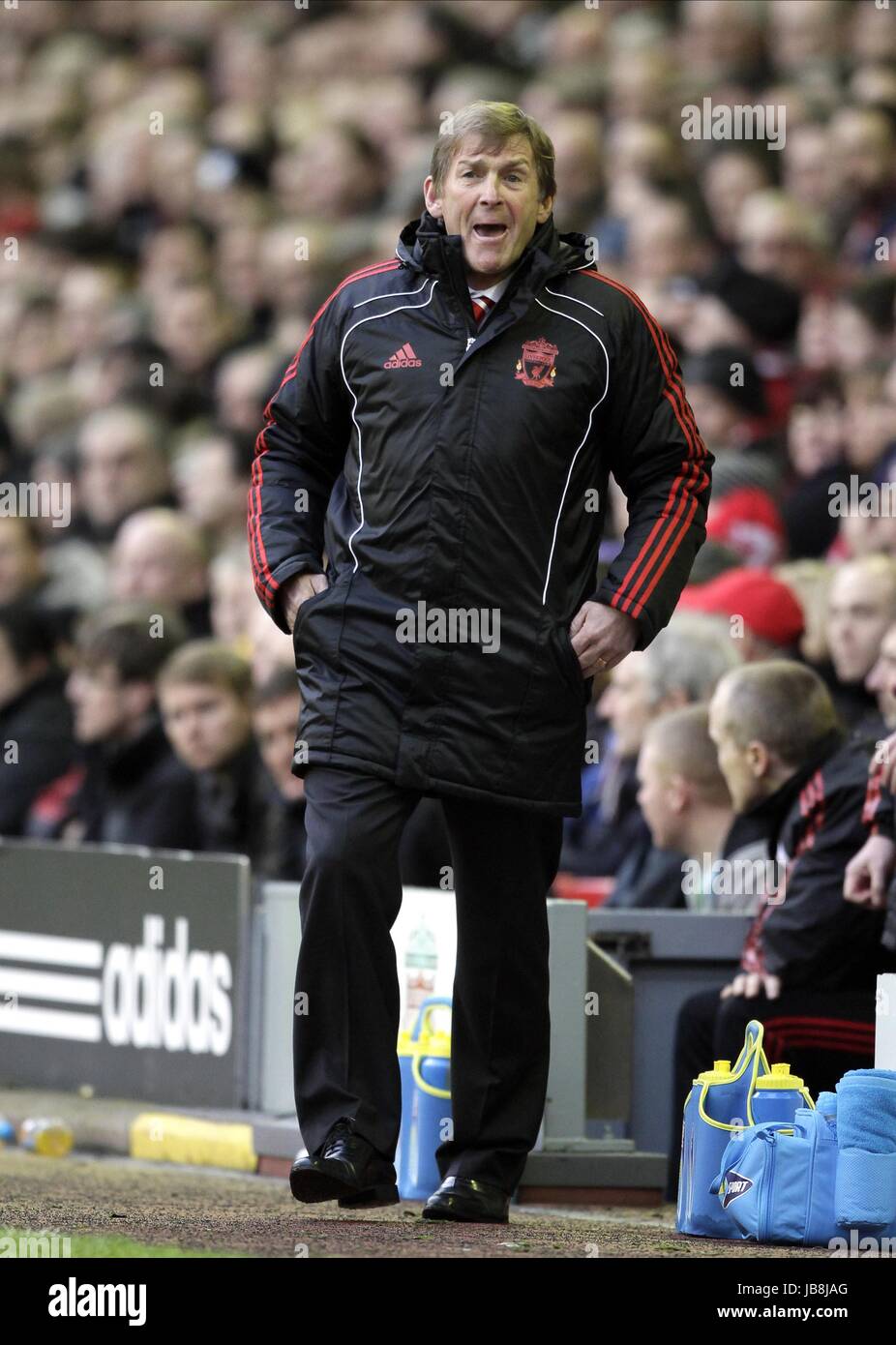 KENNY DALGLISH LIVERPOOL FC MANAGER LIVERPOOL FC MANAGER ANFIELD ...