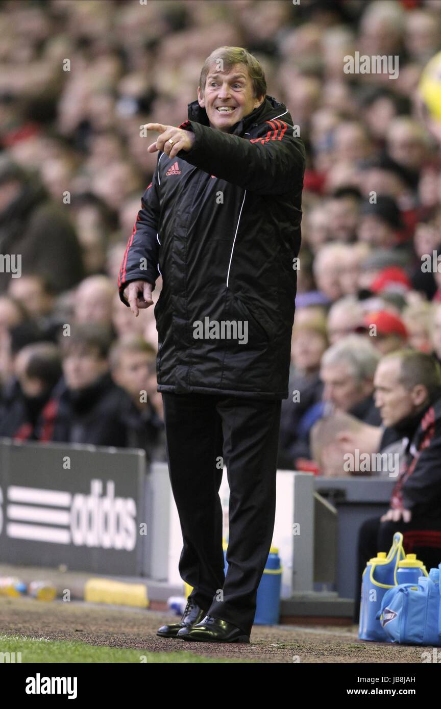 KENNY DALGLISH LIVERPOOL FC MANAGER LIVERPOOL FC MANAGER ANFIELD ...