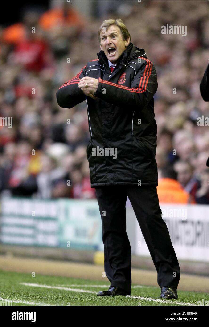 KENNY DALGLISH LIVERPOOL FC MANAGER LIVERPOOL FC MANAGER ANFIELD ...