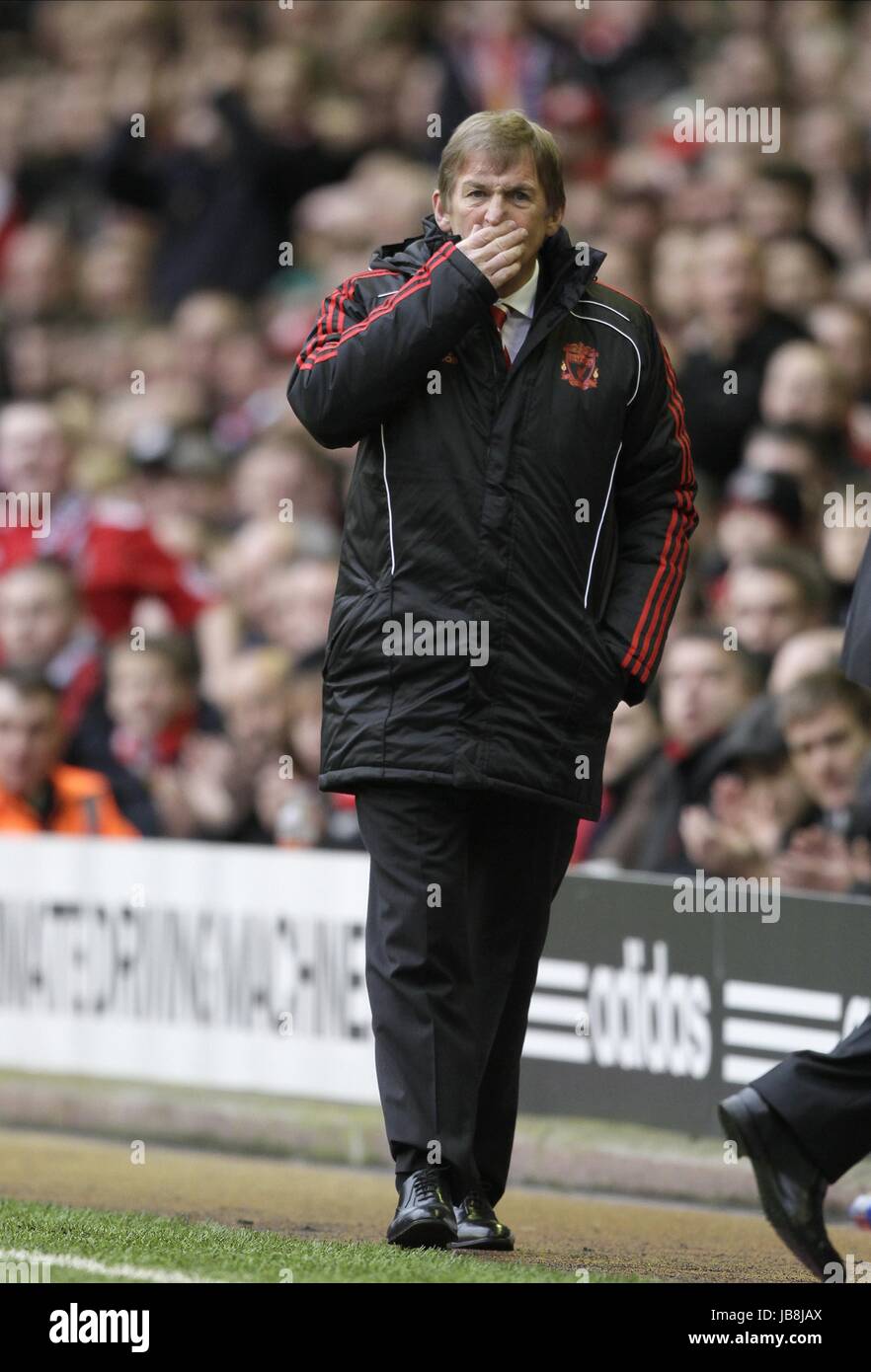 KENNY DALGLISH LIVERPOOL FC MANAGER LIVERPOOL FC MANAGER ANFIELD ...
