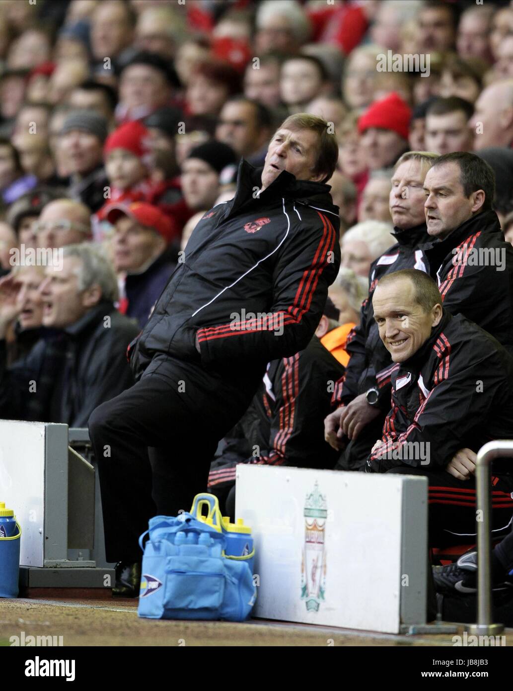 KENNY DALGLISH LIVERPOOL FC MANAGER LIVERPOOL FC MANAGER ANFIELD ...