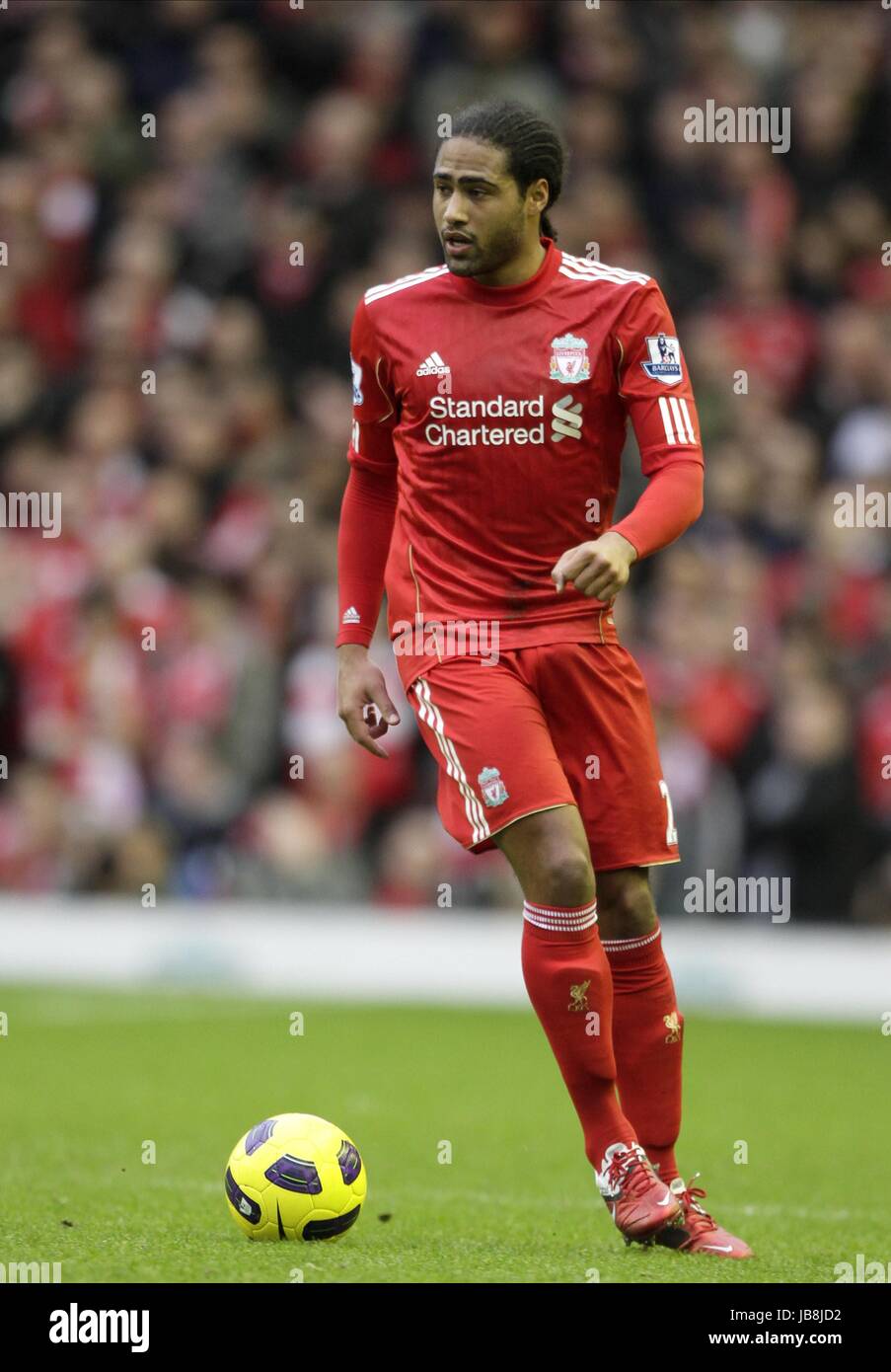 GLEN JOHNSON LIVERPOOL FC LIVERPOOL FC ANFIELD LIVERPOOL ENGLAND 16 ...