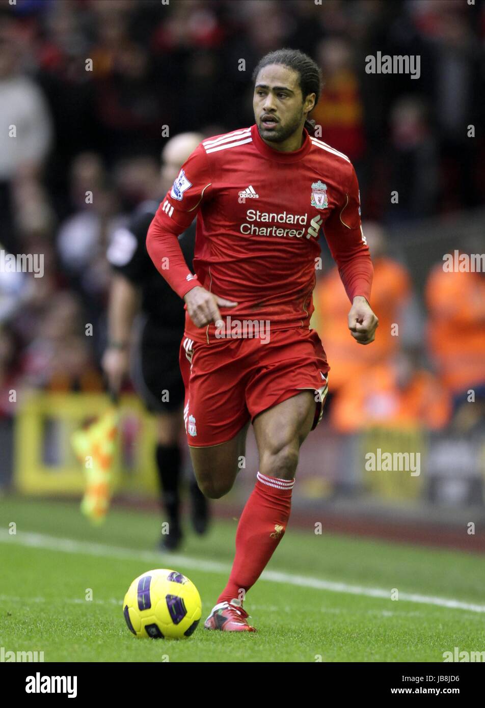 GLEN JOHNSON LIVERPOOL FC LIVERPOOL FC ANFIELD LIVERPOOL ENGLAND 16 ...