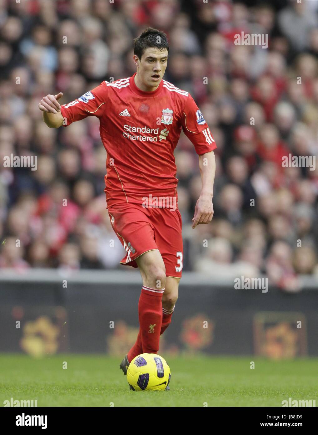 MARTIN KELLY LIVERPOOL FC LIVERPOOL FC ANFIELD LIVERPOOL ENGLAND 16 ...
