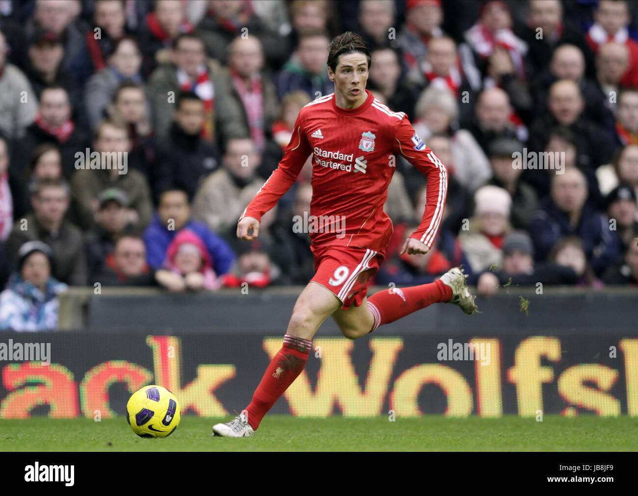 FERNANDO TORRES LIVERPOOL FC LIVERPOOL FC ANFIELD LIVERPOOL ENGLAND 16 ...