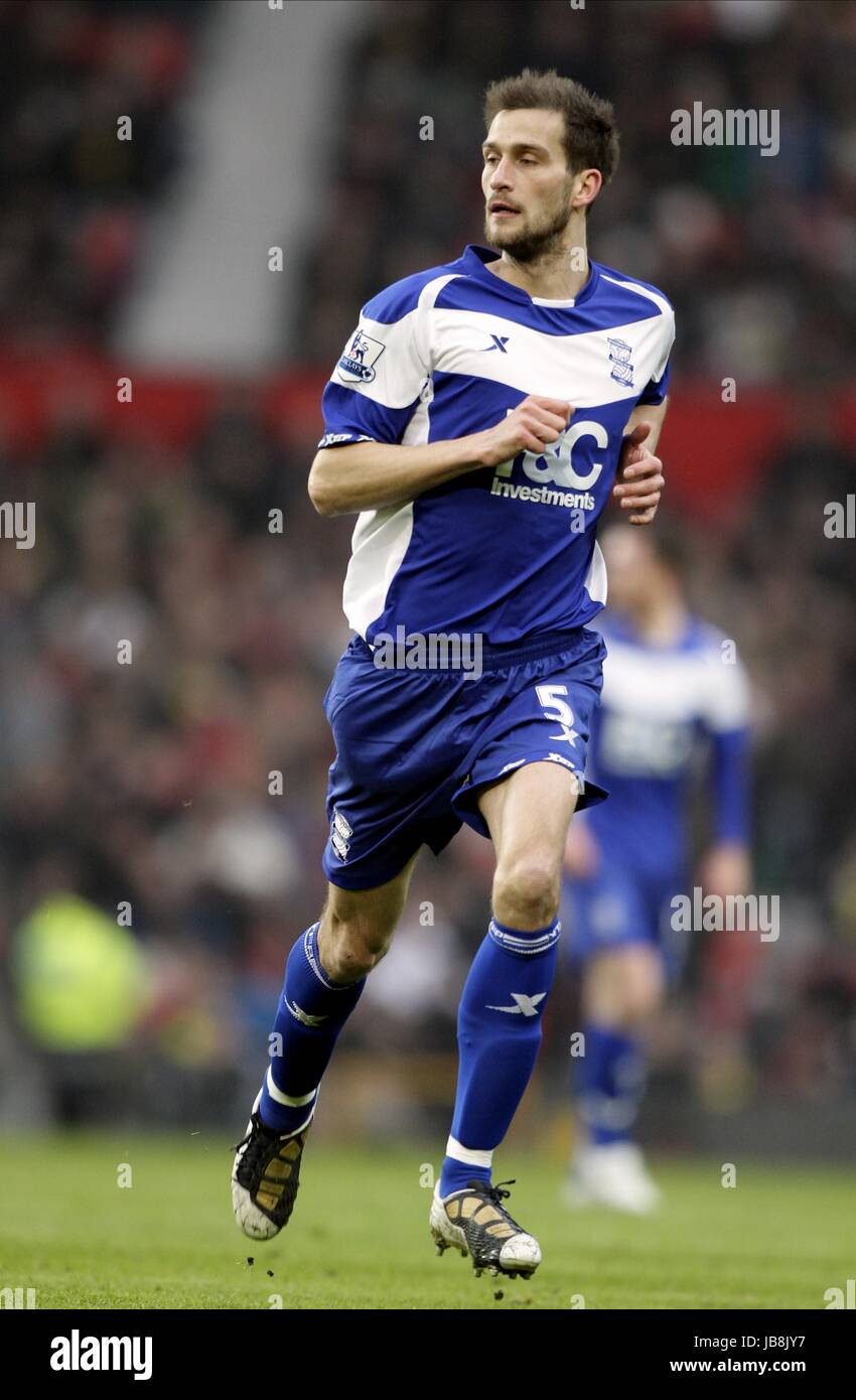 ROGER JOHNSON BIRMINGHAM CITY FC BIRMINGHAM CITY FC OLD TRAFFORD ...
