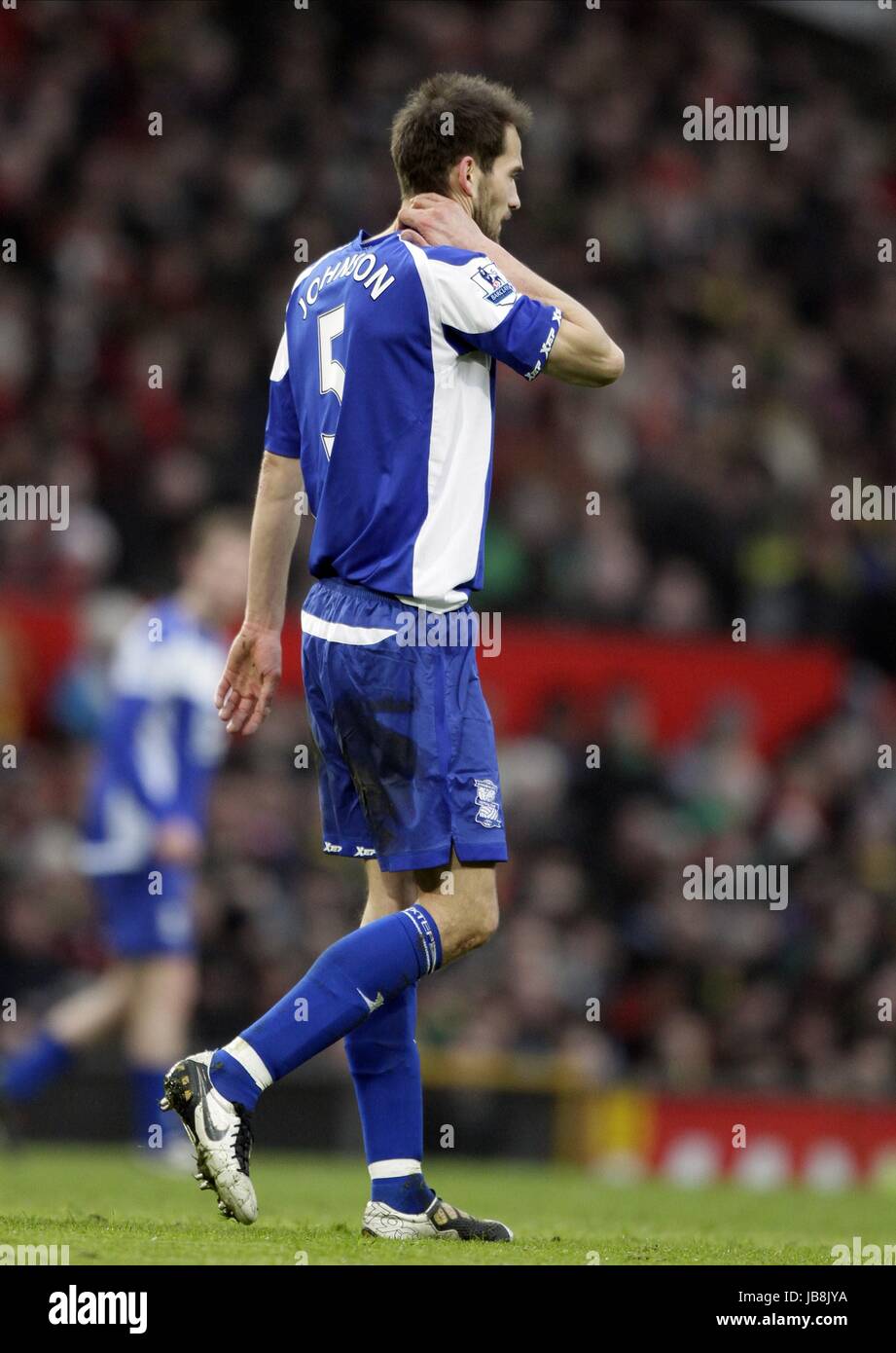 ROGER JOHNSON BIRMINGHAM CITY FC BIRMINGHAM CITY FC OLD TRAFFORD ...