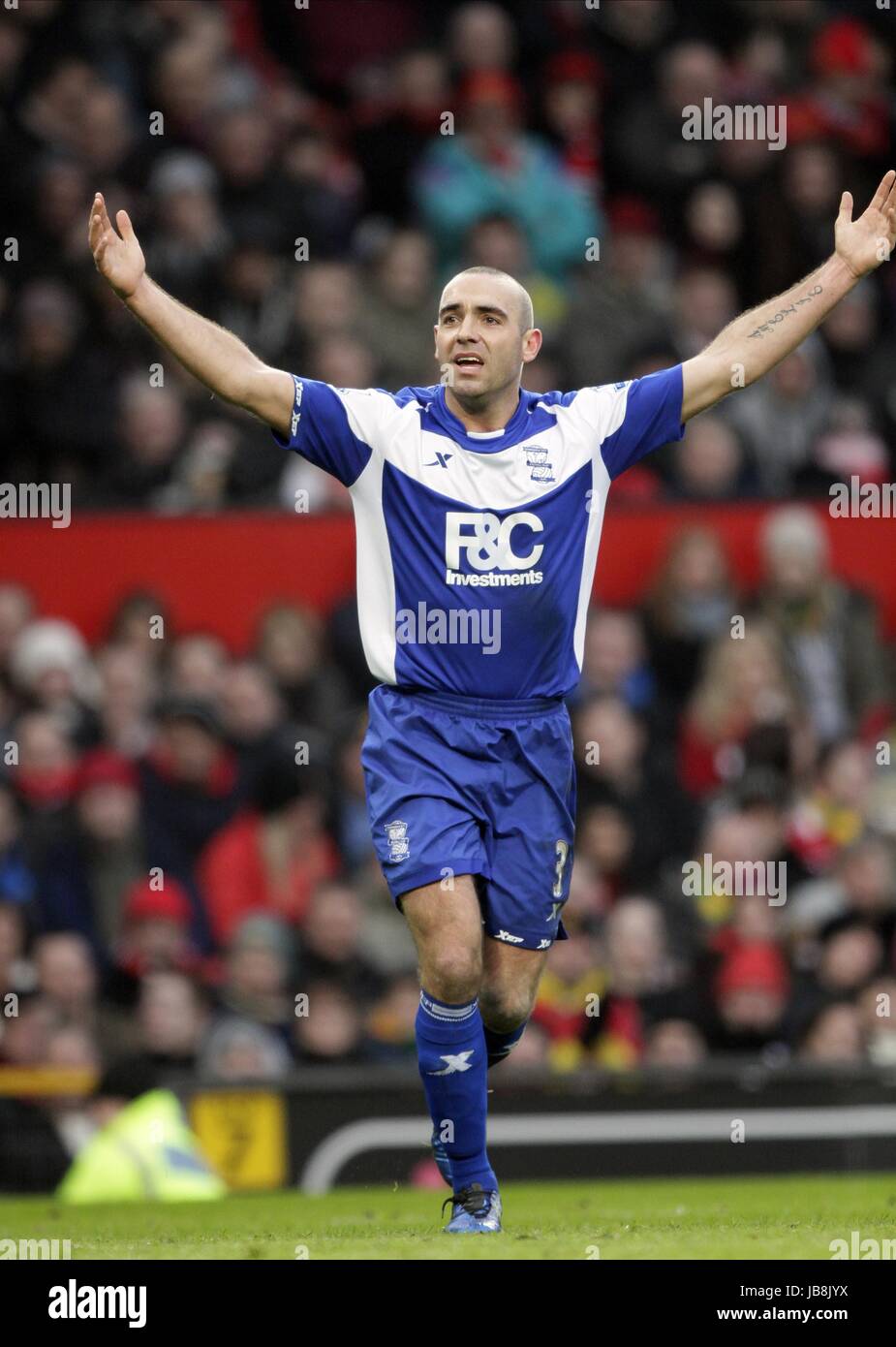 DAVID MURPHY BIRMINGHAM CITY FC BIRMINGHAM CITY FC OLD TRAFFORD ...