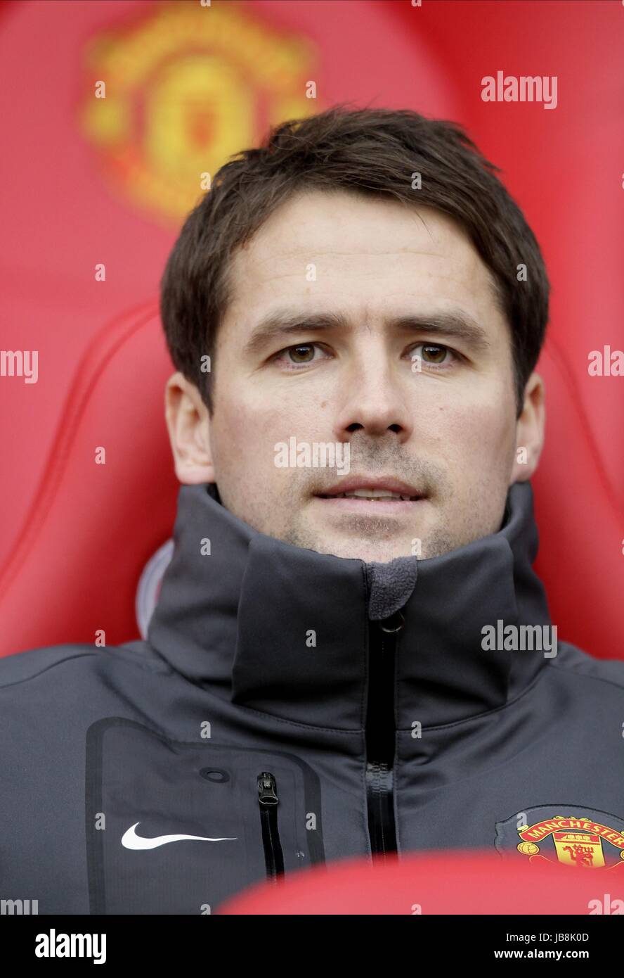 MICHAEL OWEN MANCHESTER UNITED FC MANCHESTER UNITED FC OLD TRAFFORD ...