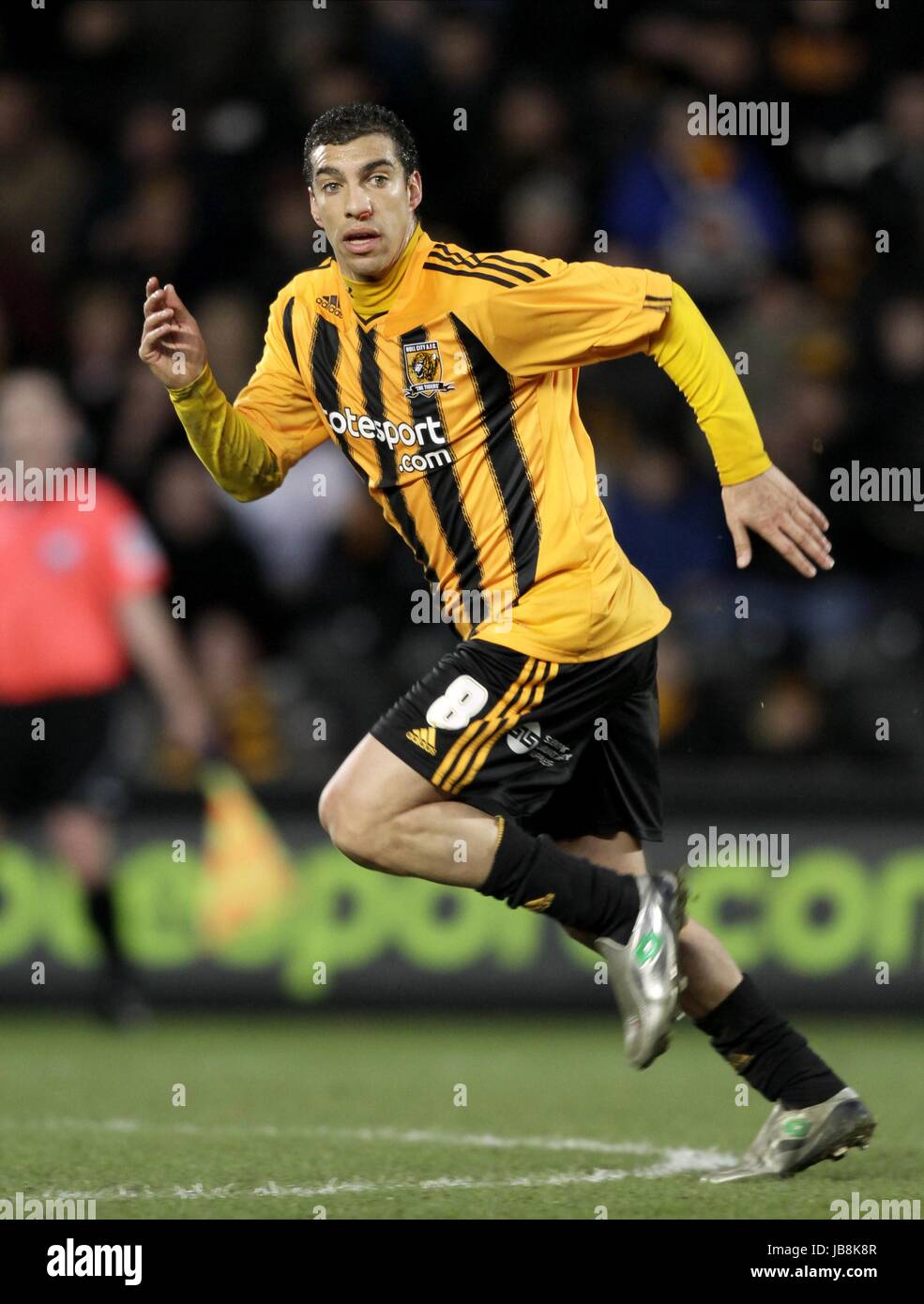 JAMES HARPER HULL CITY FC HULL CITY FC KC STADIUM HULL ENGLAND 29 ...