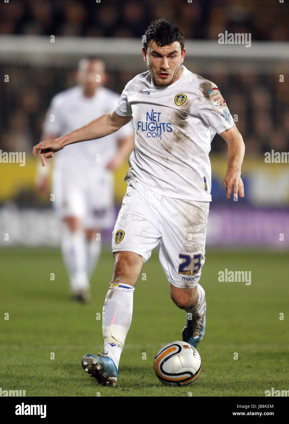 ROBERT SNODGRASS LEEDS UNITED FC LEEDS UNITED FC KC STADIUM HULL ...
