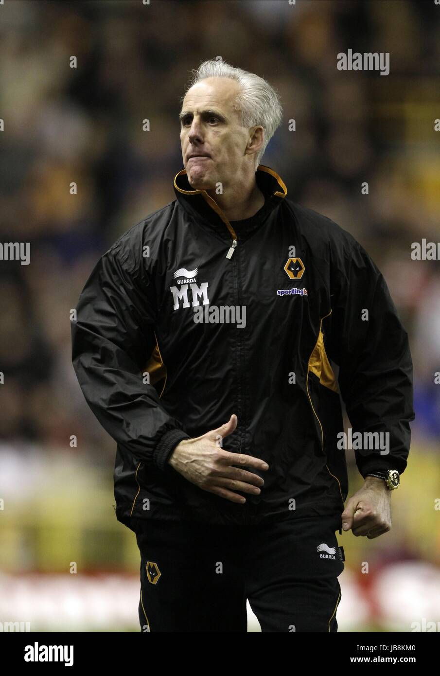 MICK MCCARTHY WOLVES V MANCHESTER UNITED MOLINEUX STADIUM WOLVERHAMPTON ...