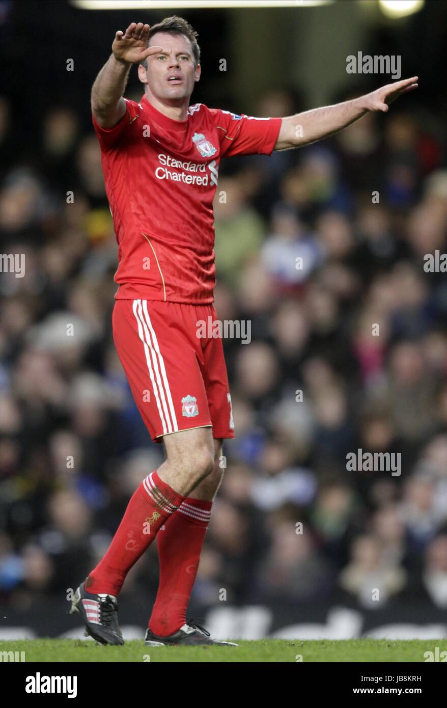 JAMIE CARRAGHER LIVERPOOL FC LIVERPOOL FC STAMFORD BRIDGE LONDON ...