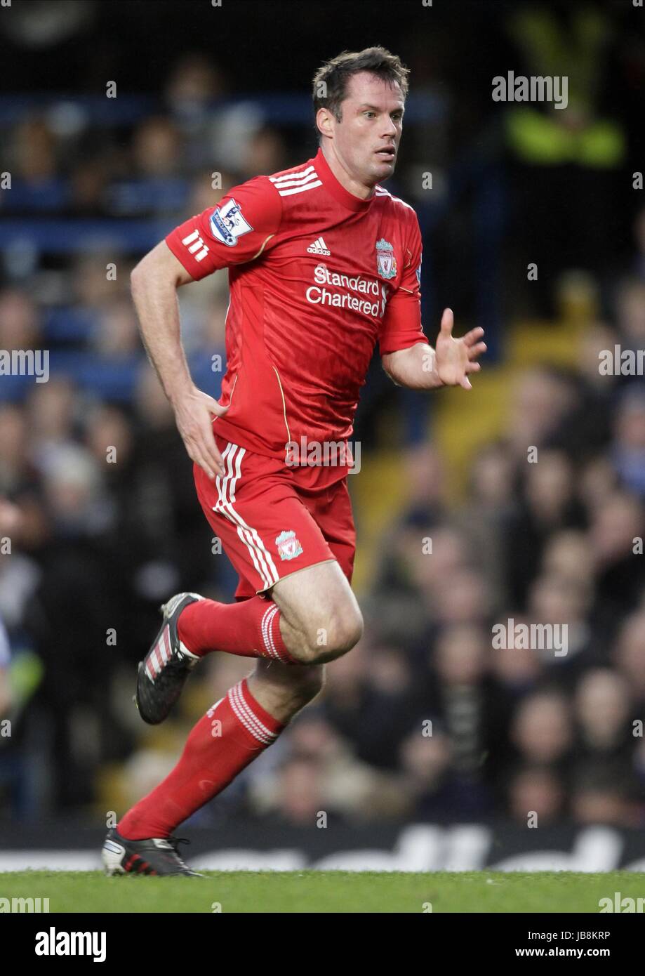 JAMIE CARRAGHER LIVERPOOL FC LIVERPOOL FC STAMFORD BRIDGE LONDON ...