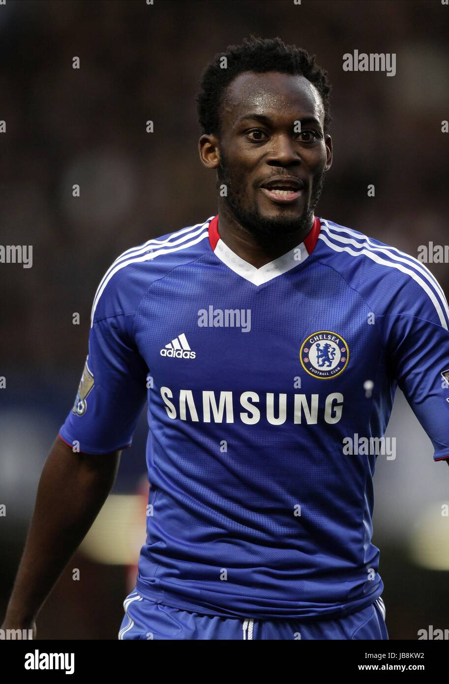 MICHAEL ESSIEN CHELSEA FC CHELSEA FC STAMFORD BRIDGE LONDON ENGLAND 06 ...