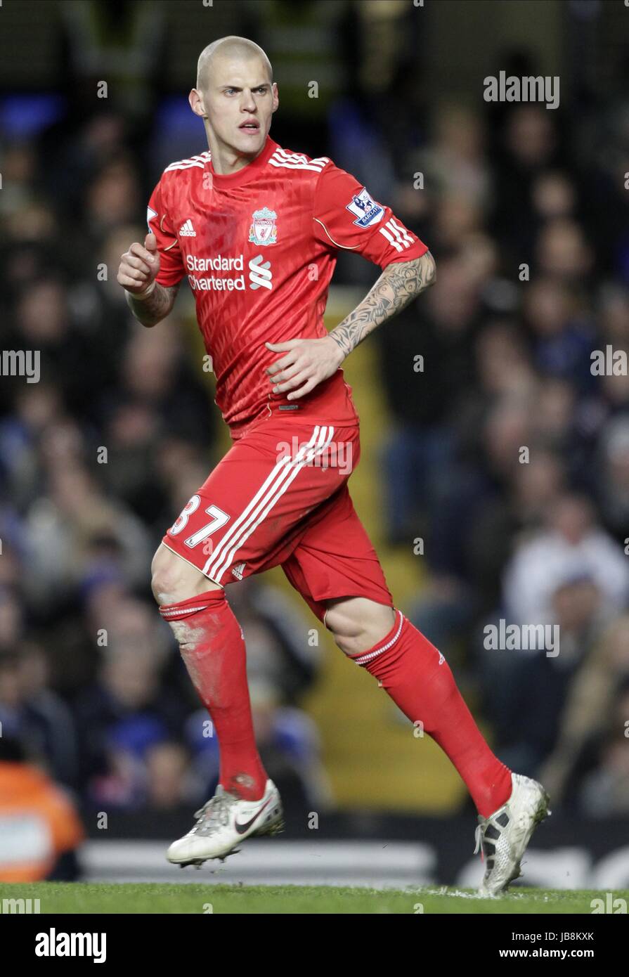 MARTIN SKRTEL LIVERPOOL FC LIVERPOOL FC STAMFORD BRIDGE LONDON ENGLAND ...
