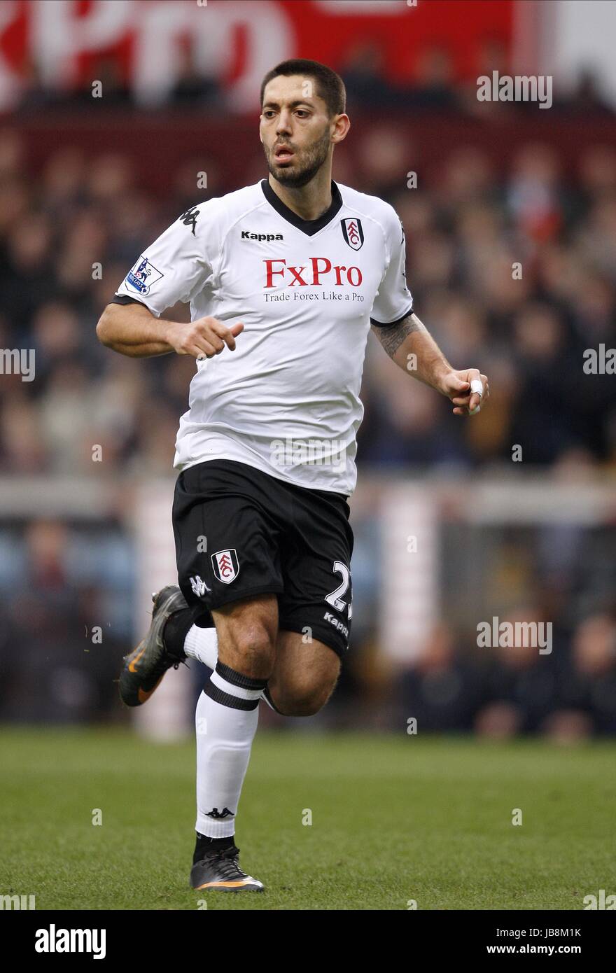 CLINT DEMPSEY FULHAM FC FULHAM FC VILLA PARK BIRMINGHAM ENGLAND 05 ...