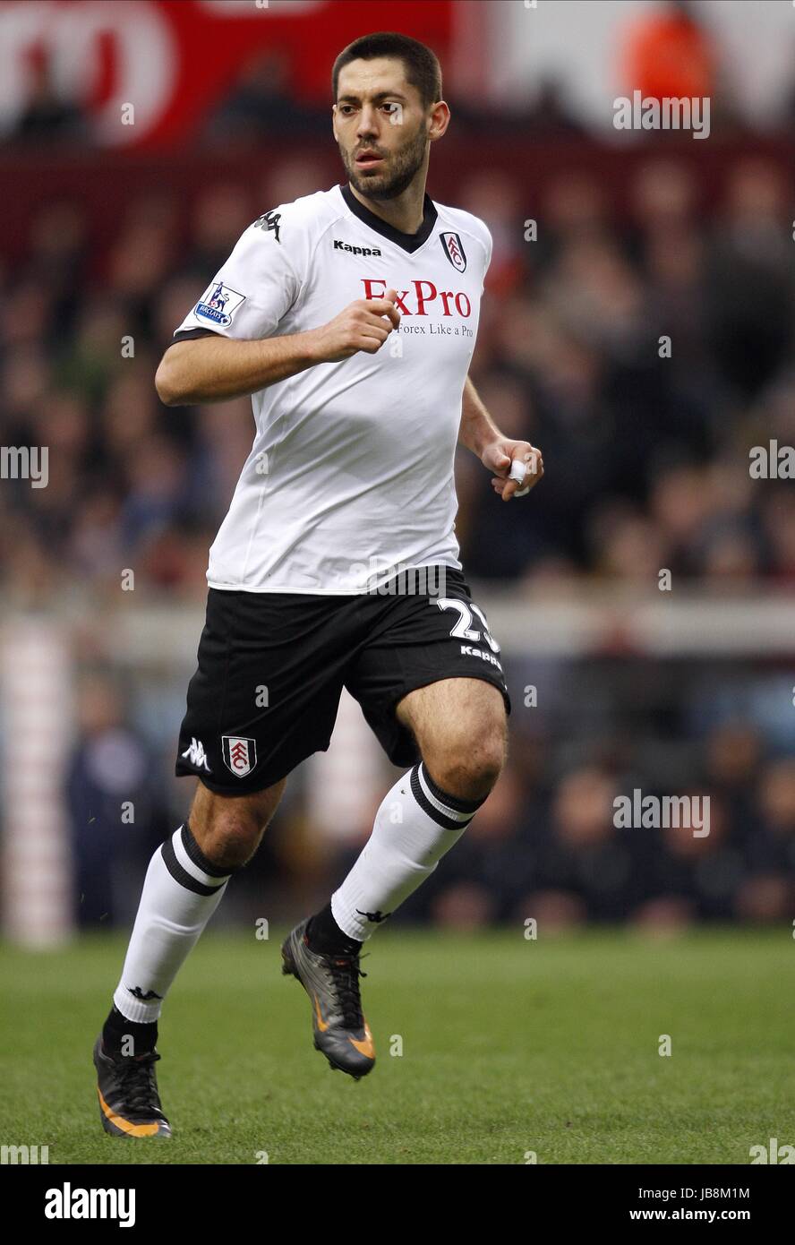 CLINT DEMPSEY FULHAM FC FULHAM FC VILLA PARK BIRMINGHAM ENGLAND 05 ...