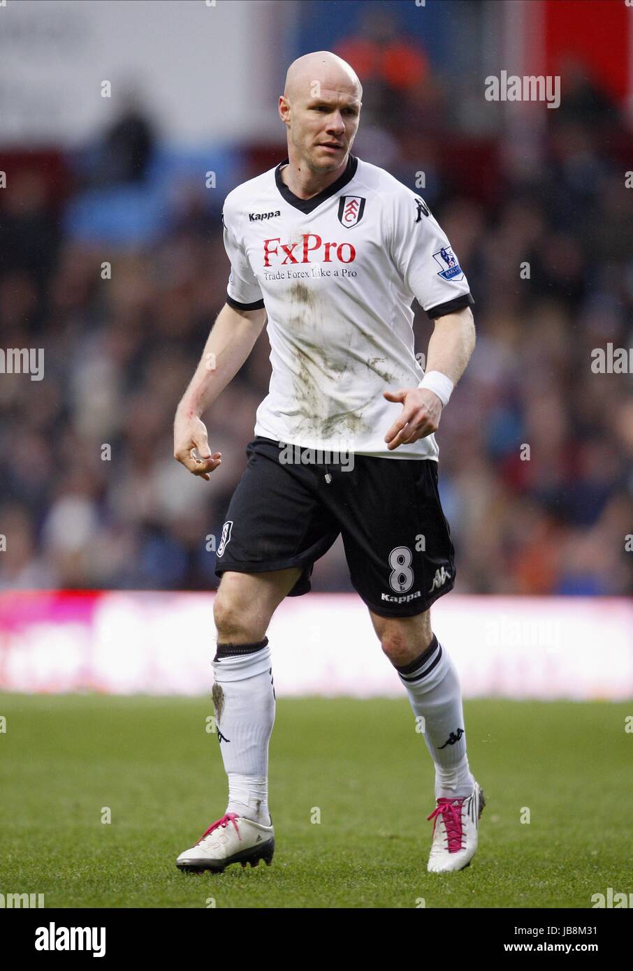ANDREW JOHNSON FULHAM FC FULHAM FC VILLA PARK BIRMINGHAM ENGLAND 05 ...