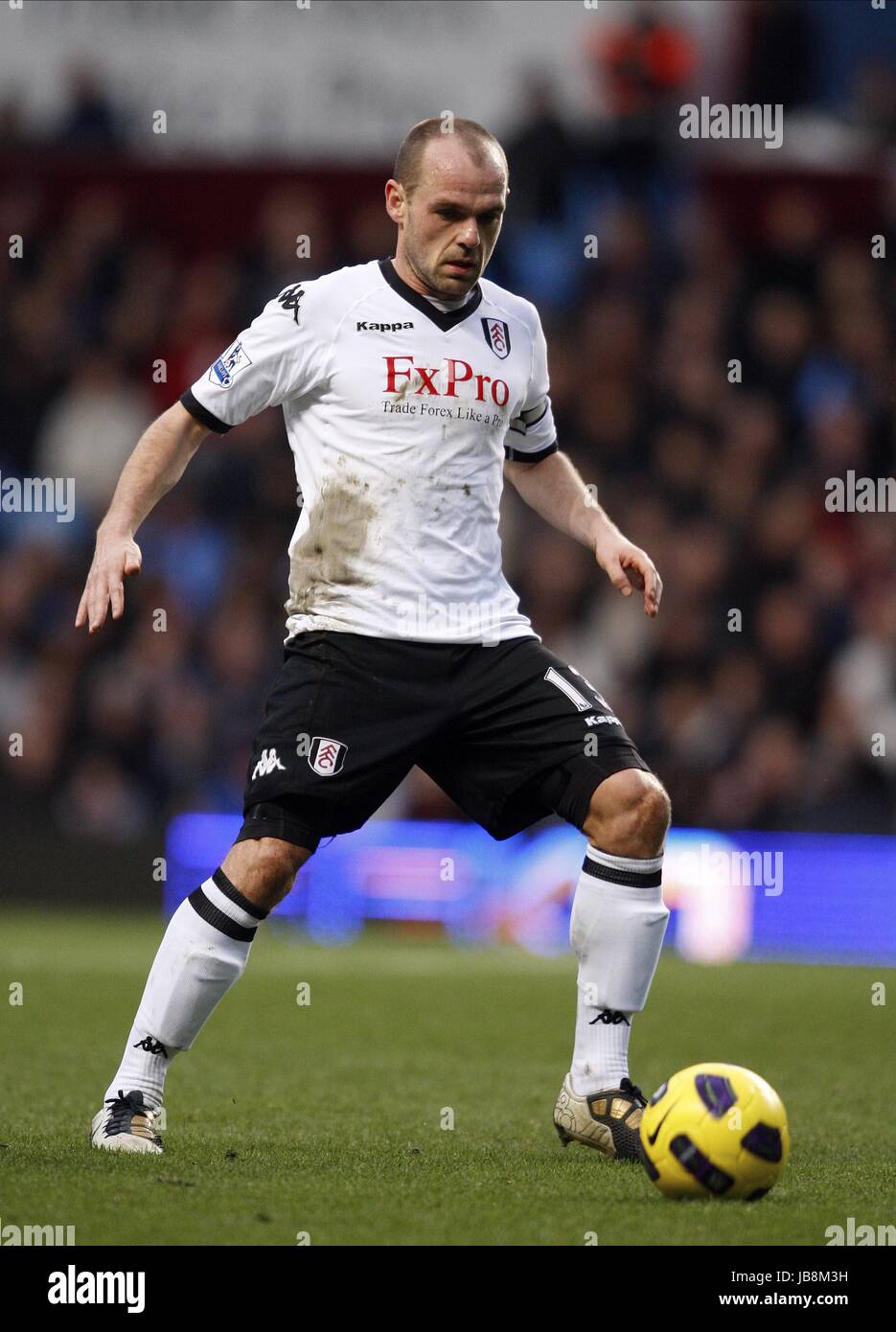 DANNY MURPHY FULHAM FC FULHAM FC VILLA PARK BIRMINGHAM ENGLAND 05 ...