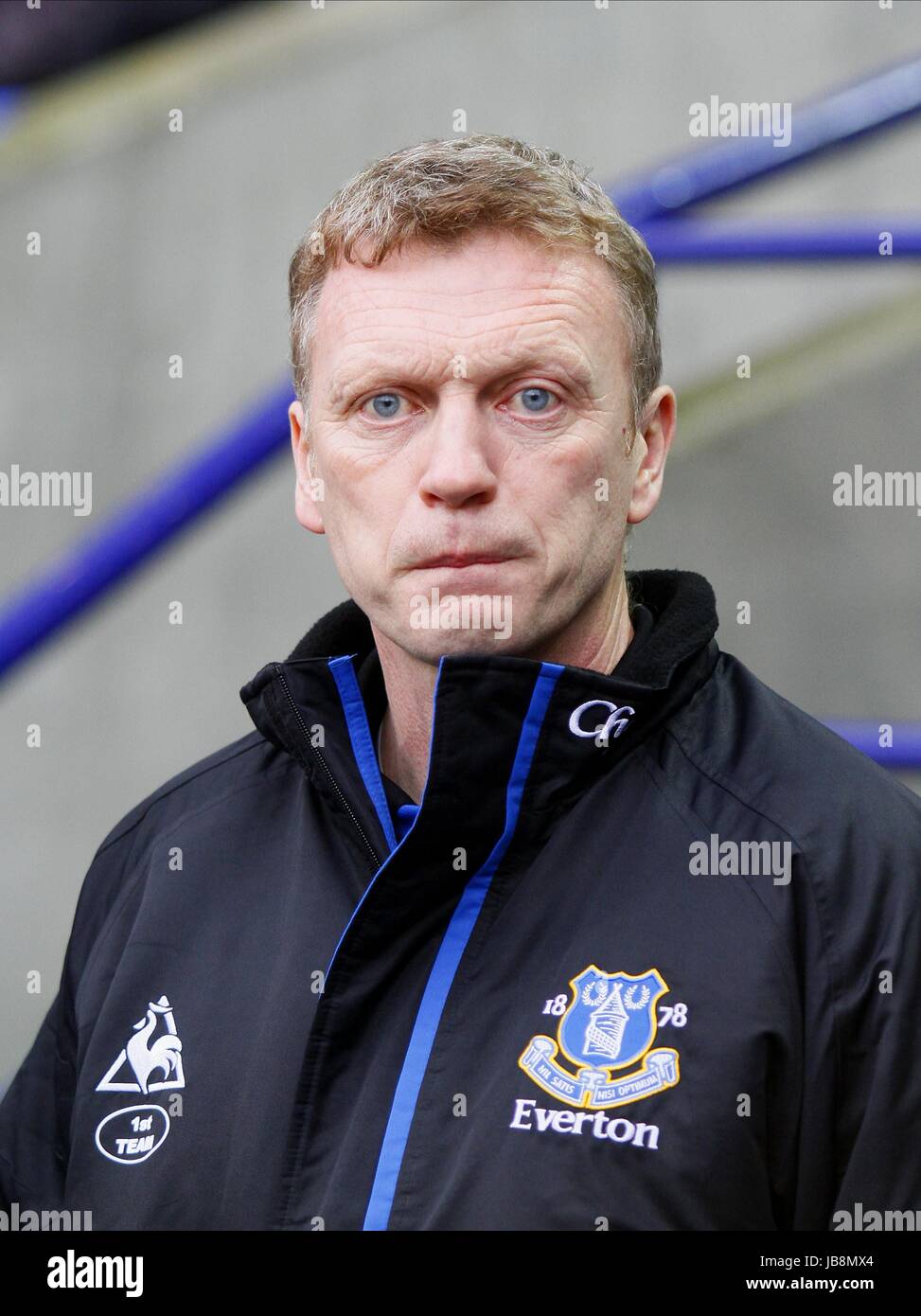DAVID MOYES EVERTON MANAGER EVERTON MANAGER REEBOK STADIUM BOLTON ...