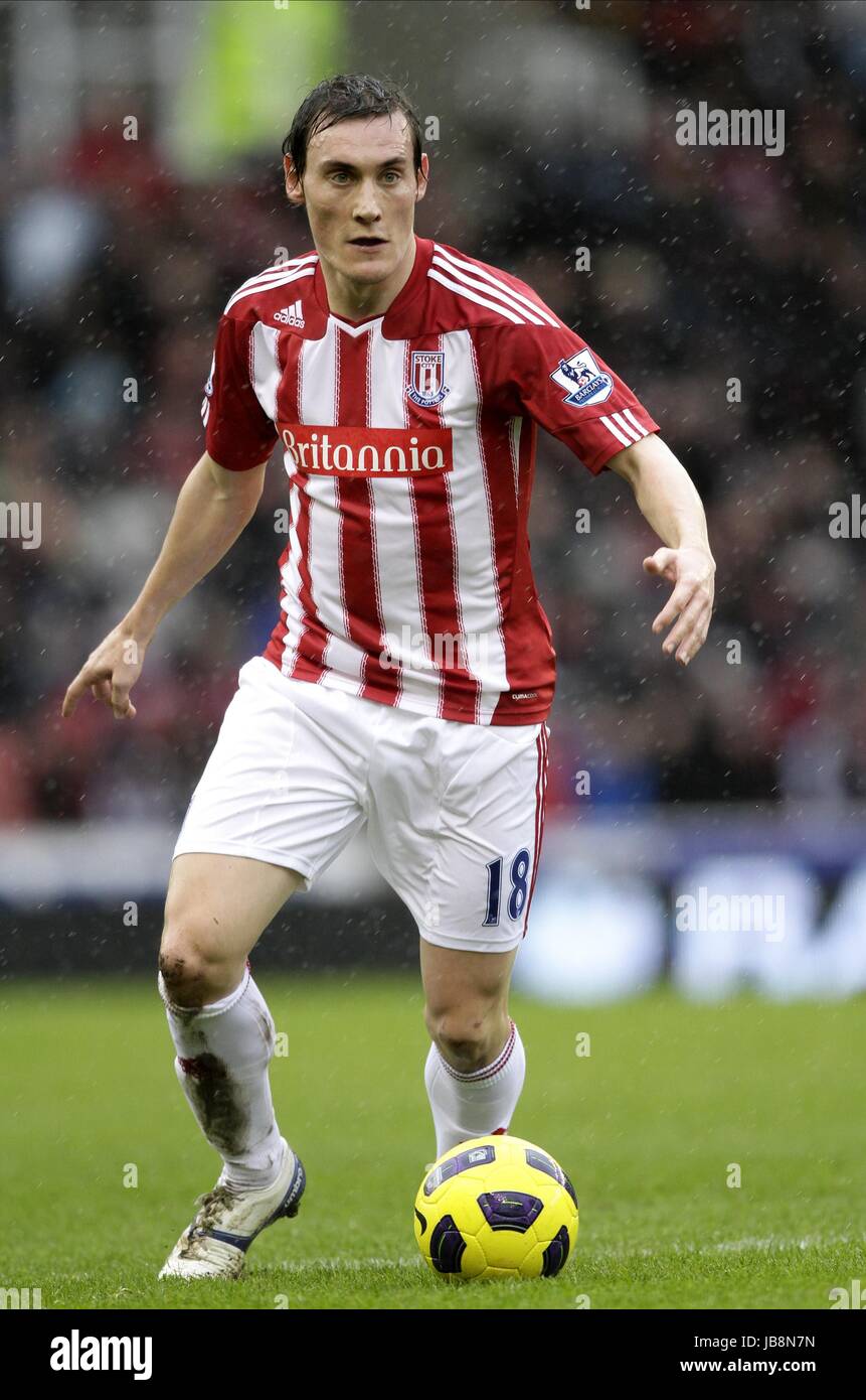 DEAN WHITEHEAD STOKE CITY FC STOKE CITY FC THE BRITANNIA STADIUM STOKE ...