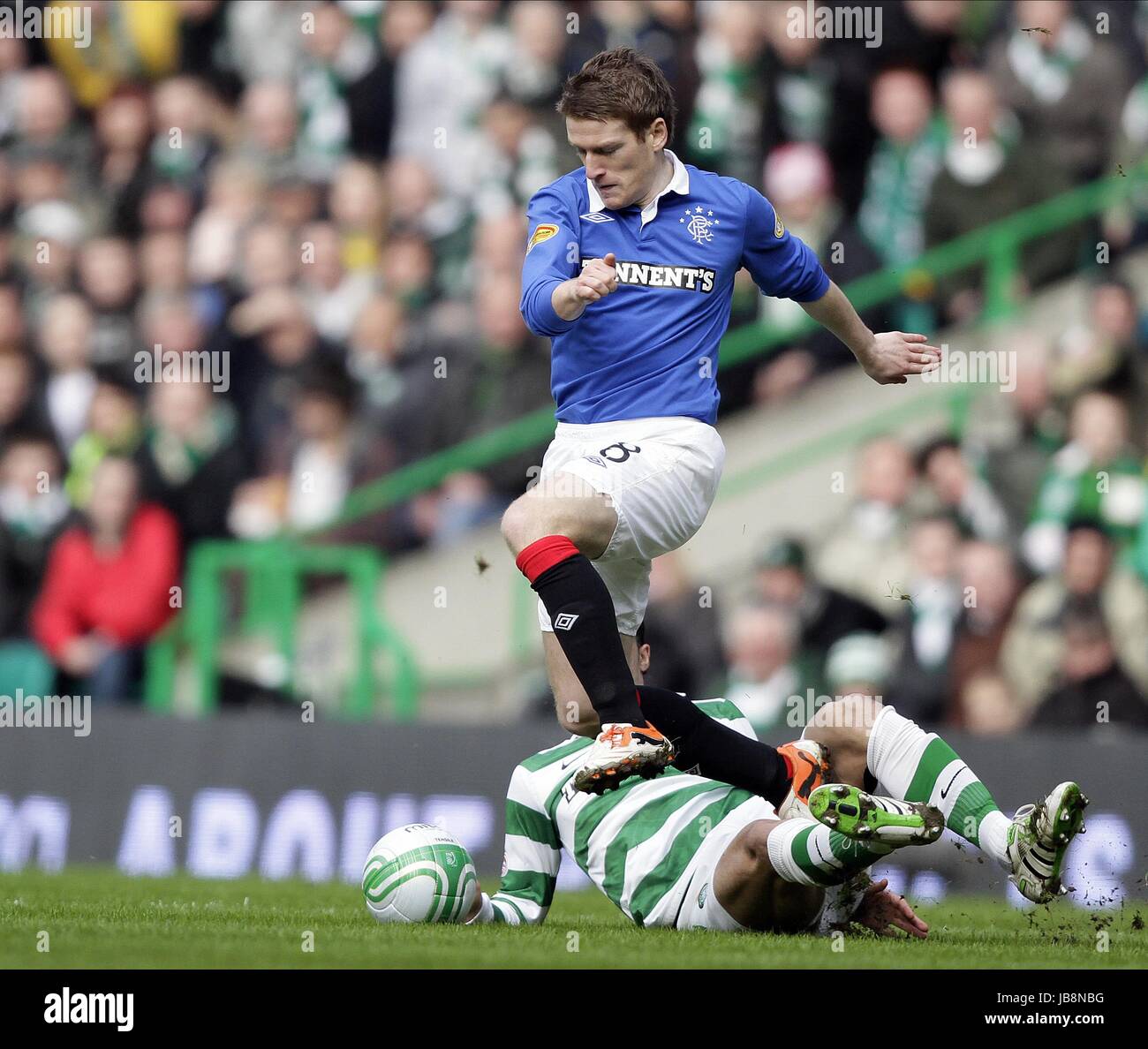 STEVEN DAVIS BERAM KAYAL CELTIC V RANGERS CELTIC V RANGERS CELTIC PARK ...
