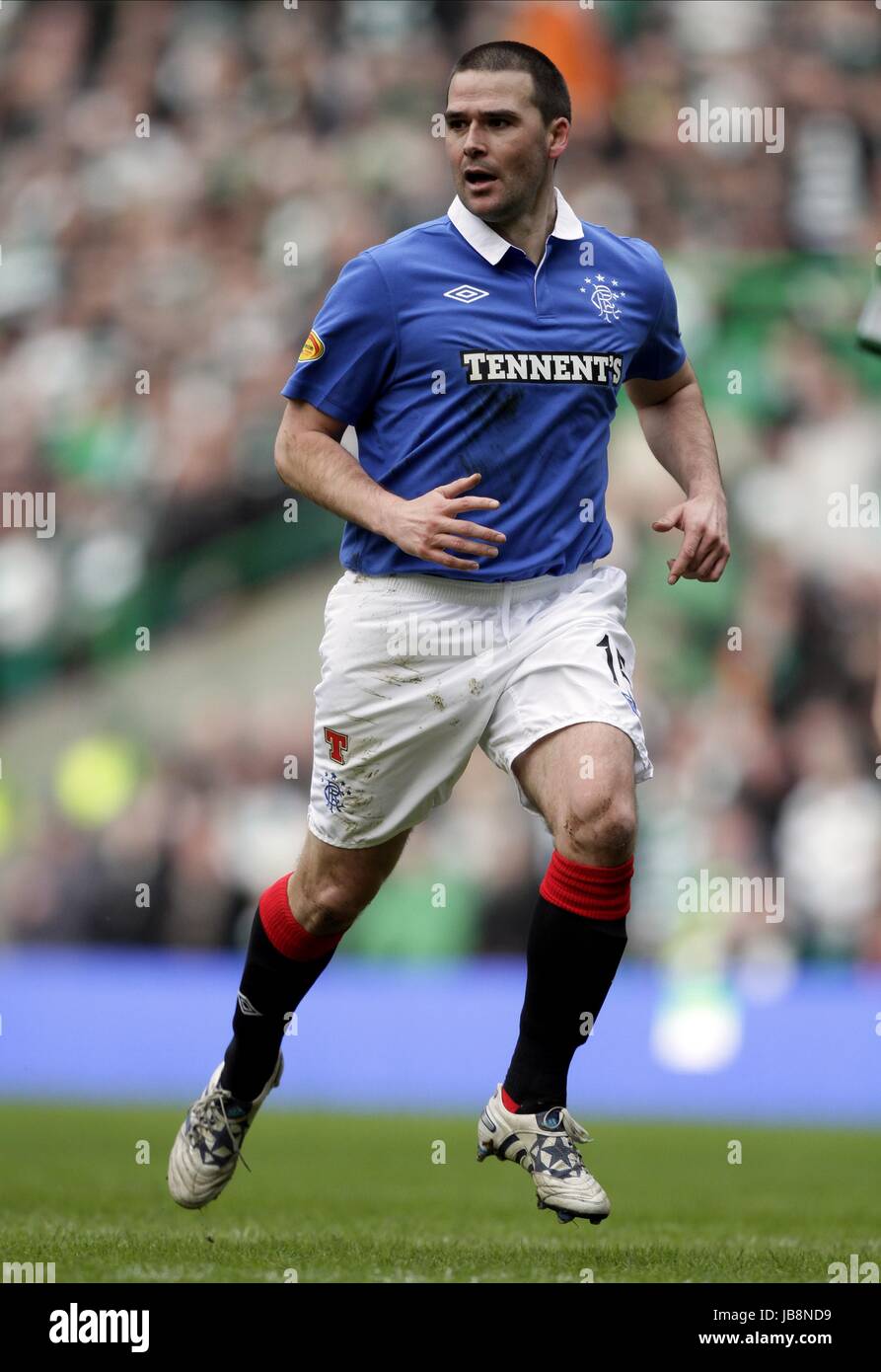 DAVID HEALY GLASGOW RANGERS FC GLASGOW RANGERS FC CELTIC PARK GLASGOW ...