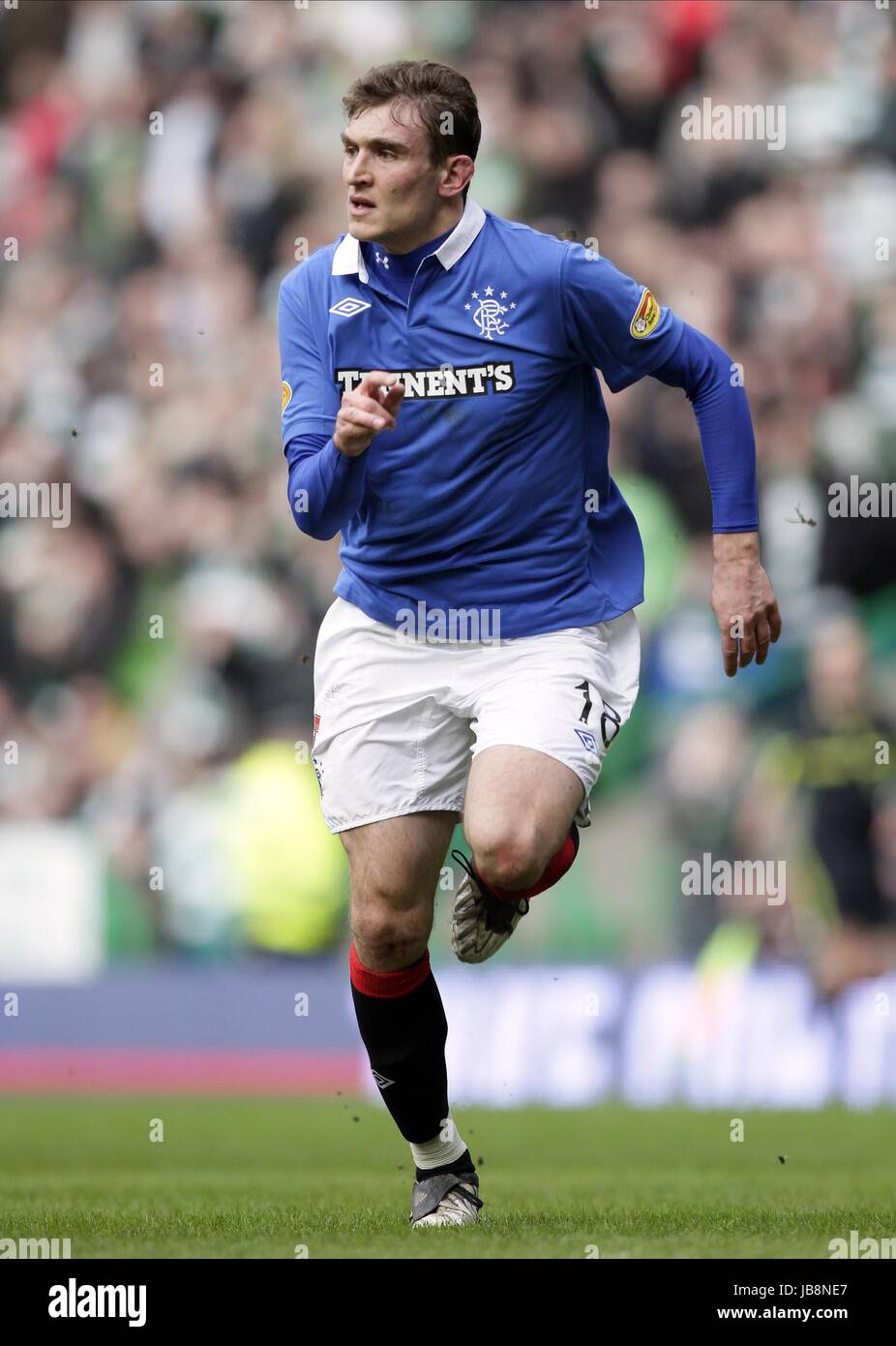 NIKICA JELAVIC GLASGOW RANGERS FC GLASGOW RANGERS FC CELTIC PARK ...