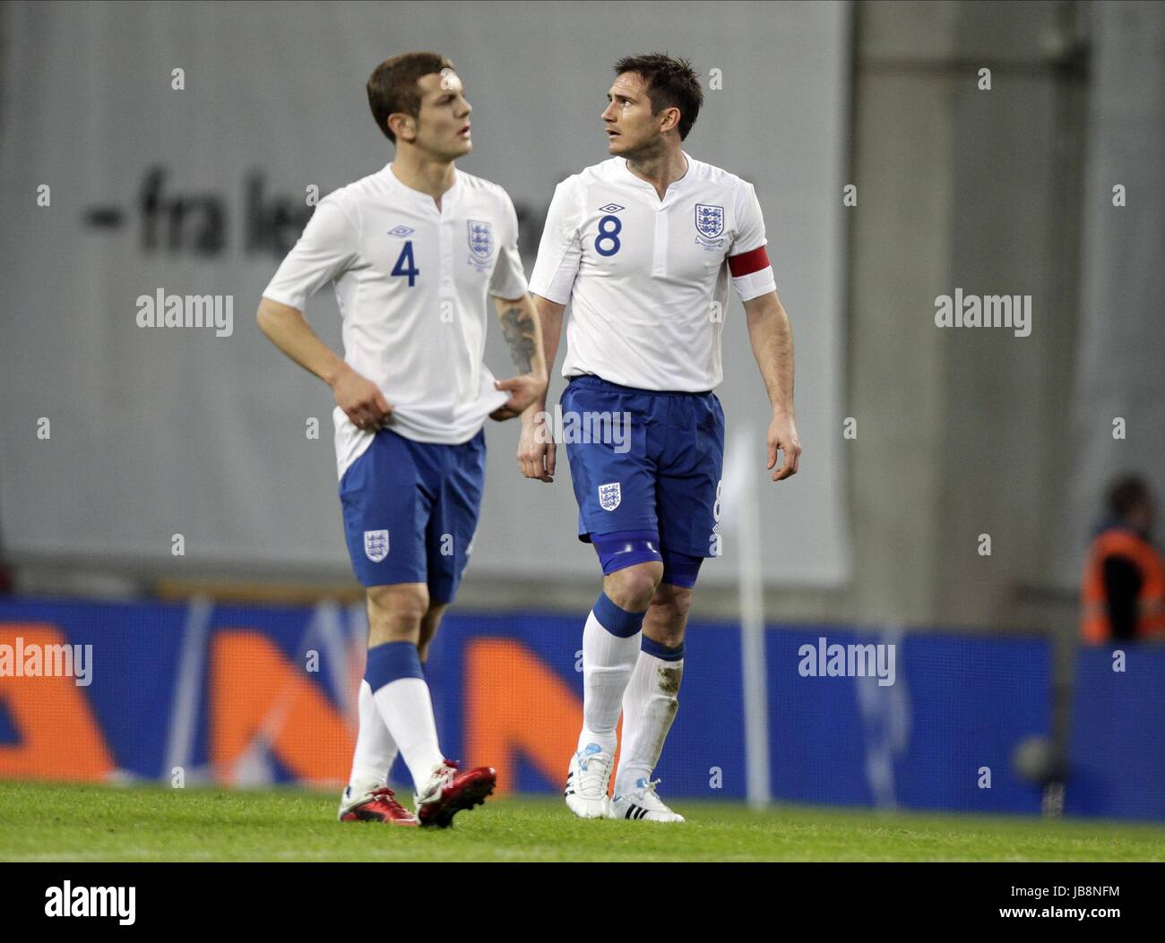 JACK WILSHERE FRANK LAMPARD DENMARK V ENGLAND DENMARK V ENGLAND PARKEN ...